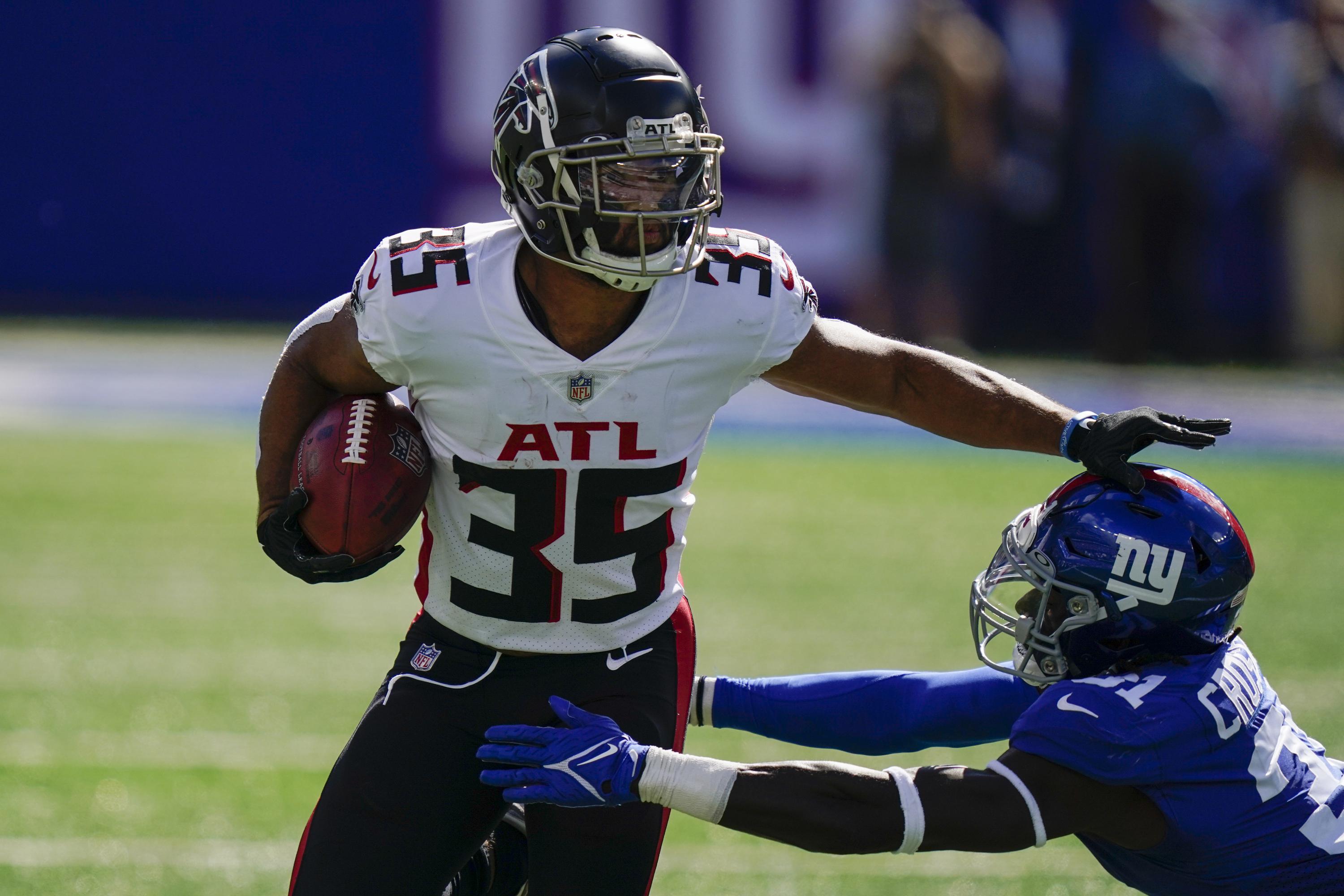 Falcons consider all options with CB Oliver lost for season | AP News