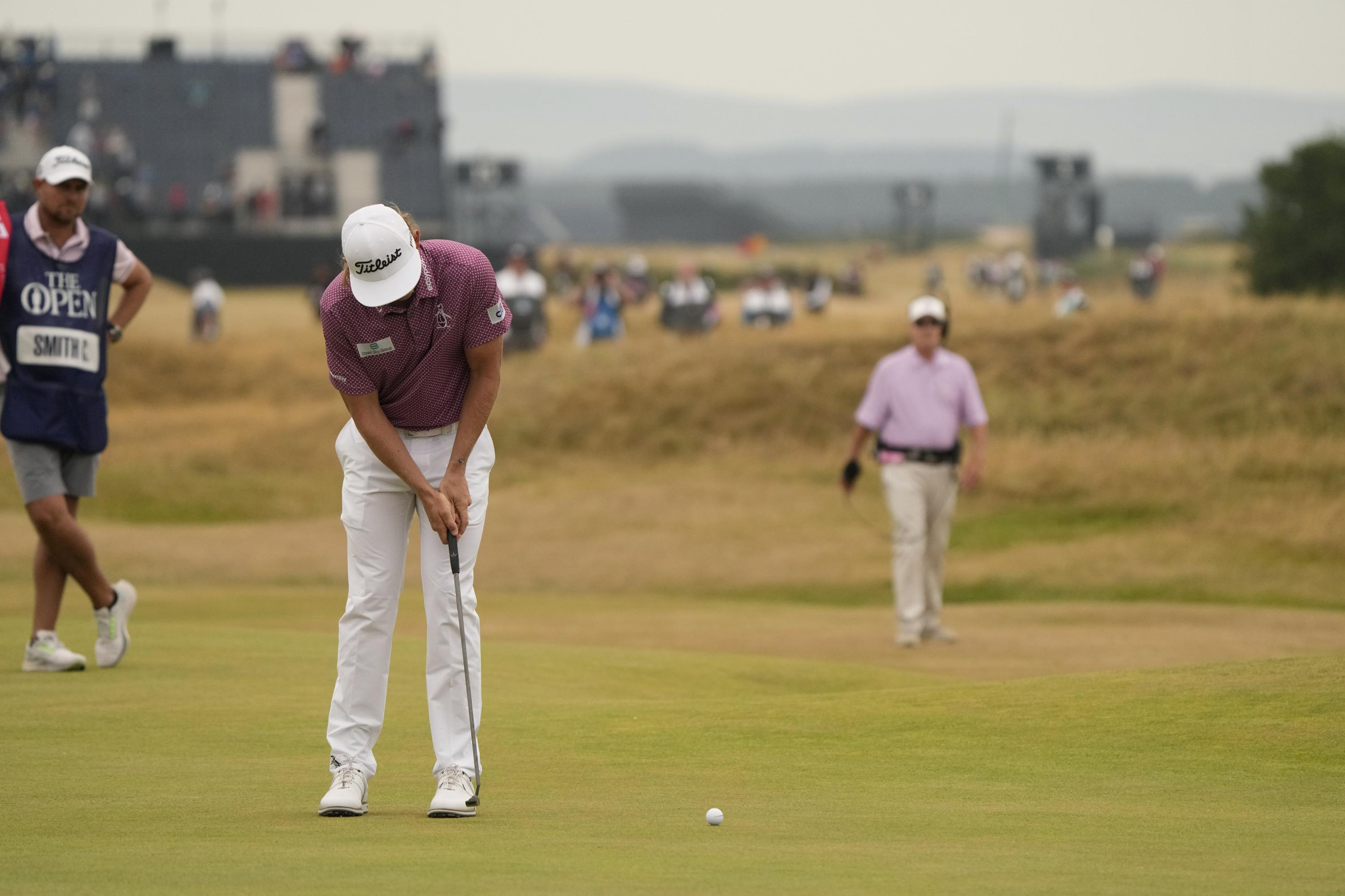Key hole from final round of the British Open | AP News
