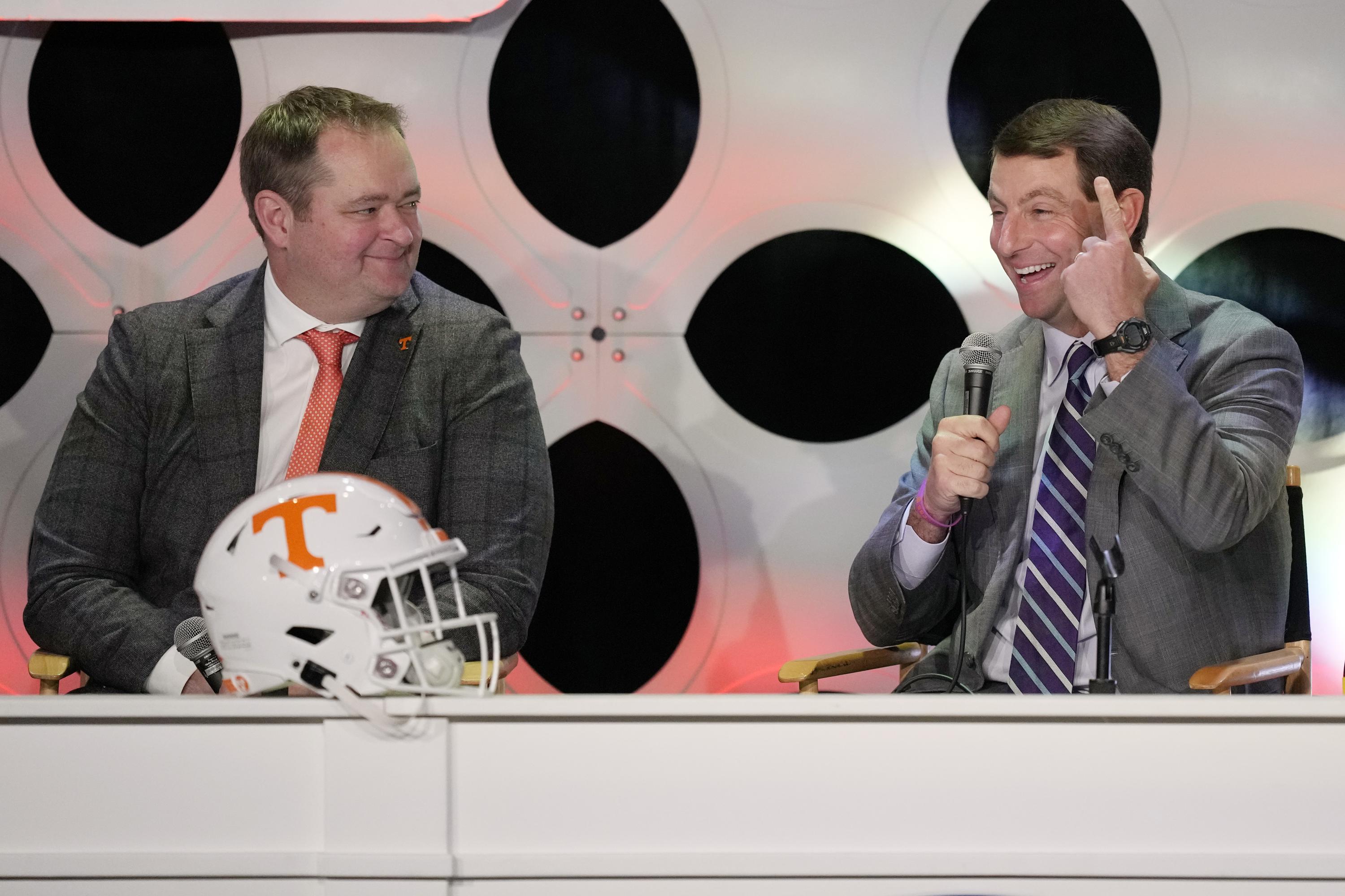 Clemson, Tennessee know Orange Bowl can be springboard | AP News