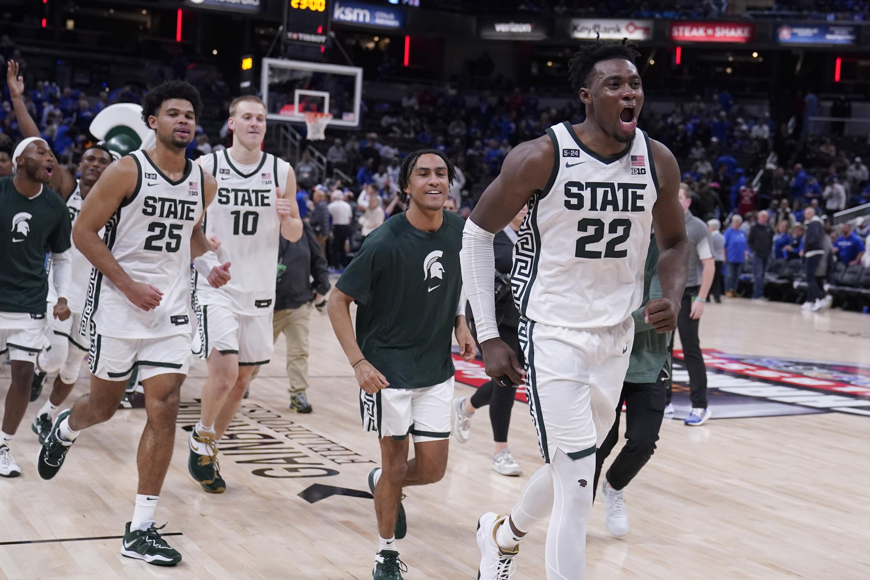 Hall, Michigan State beat No. 4 Kentucky 86-77 in 2OT | AP News