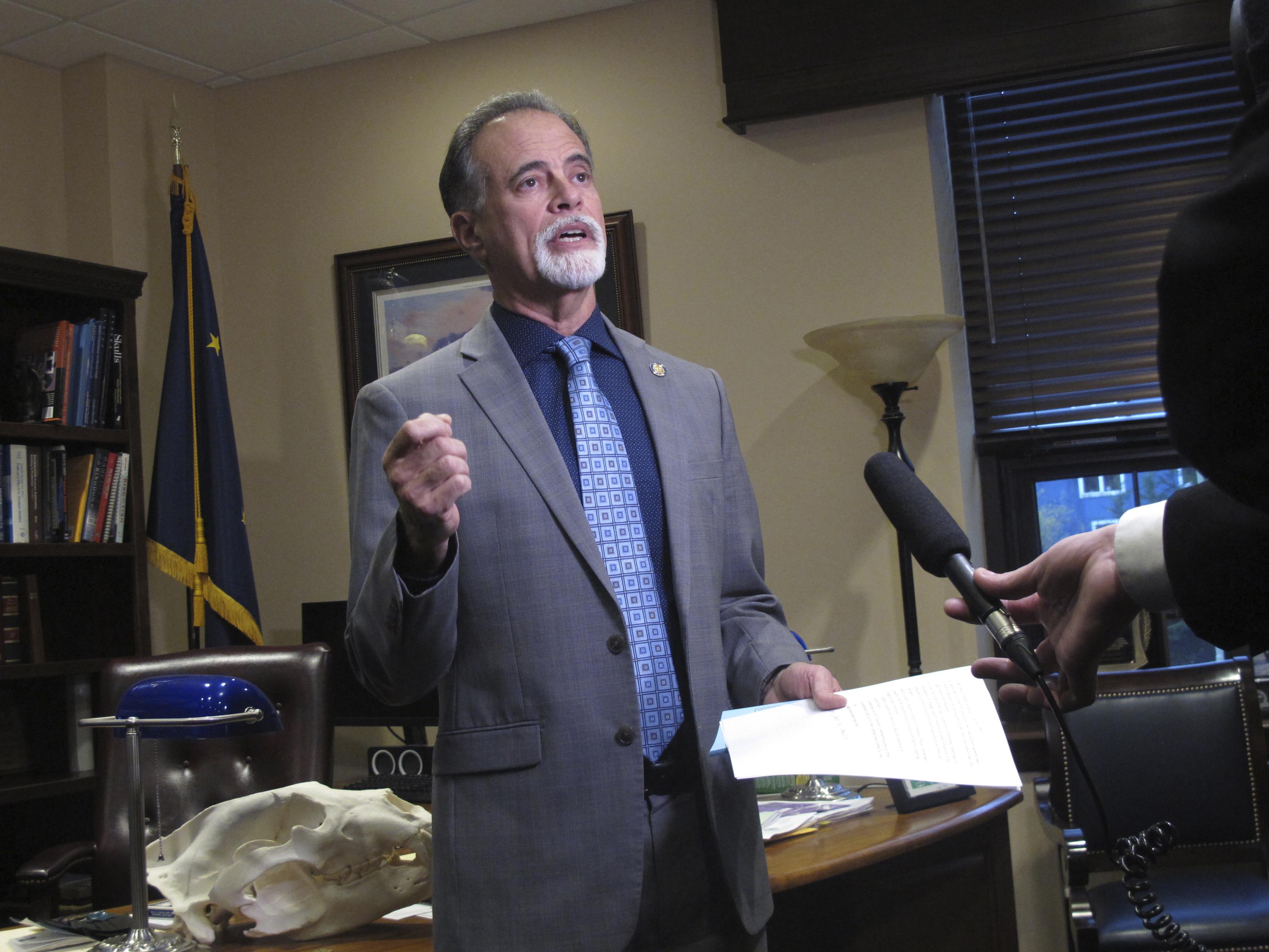 Alaska Senate president says he won't seek reelection | AP News
