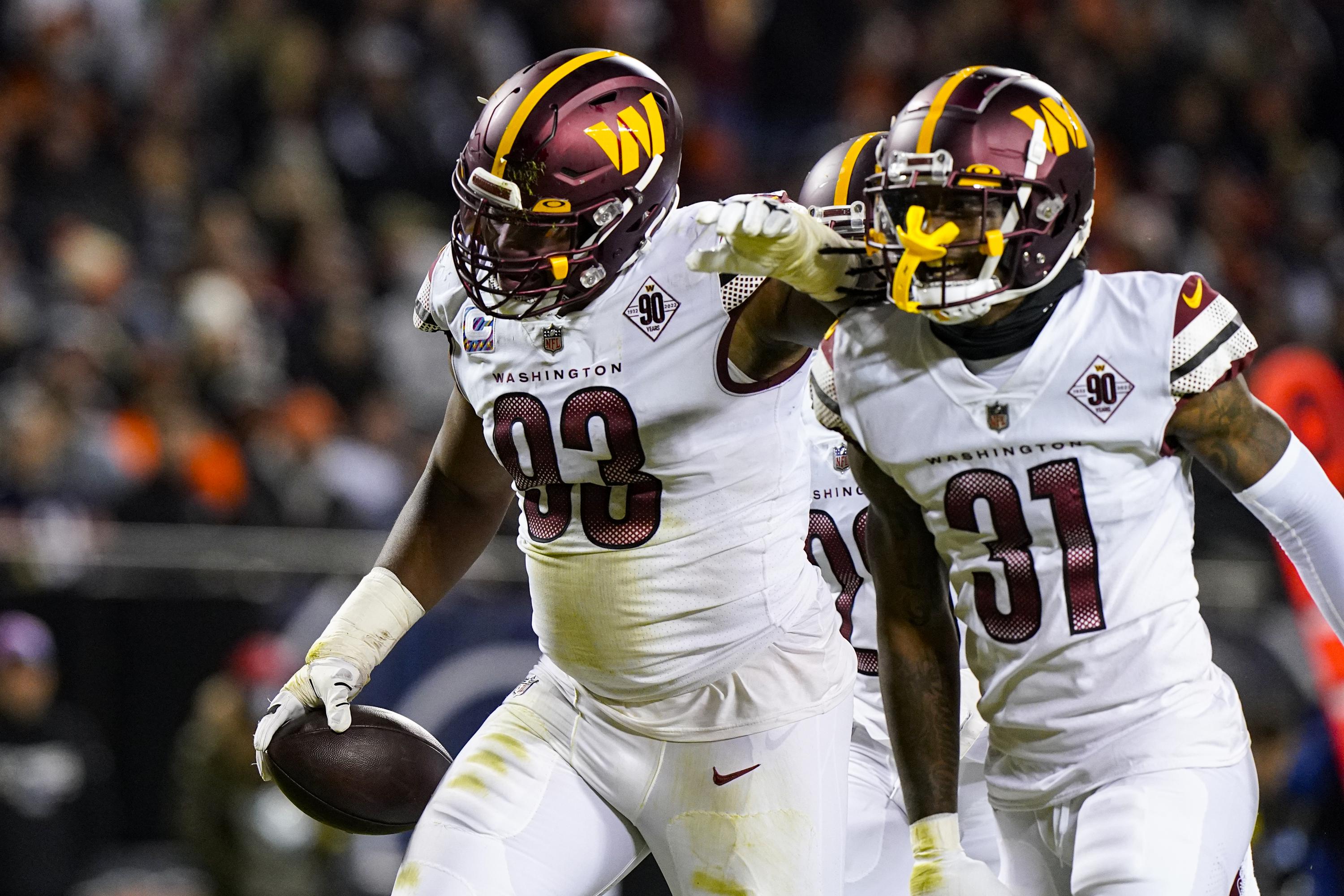 Commanders back on track, but Rodgers, Packers are up next | AP News