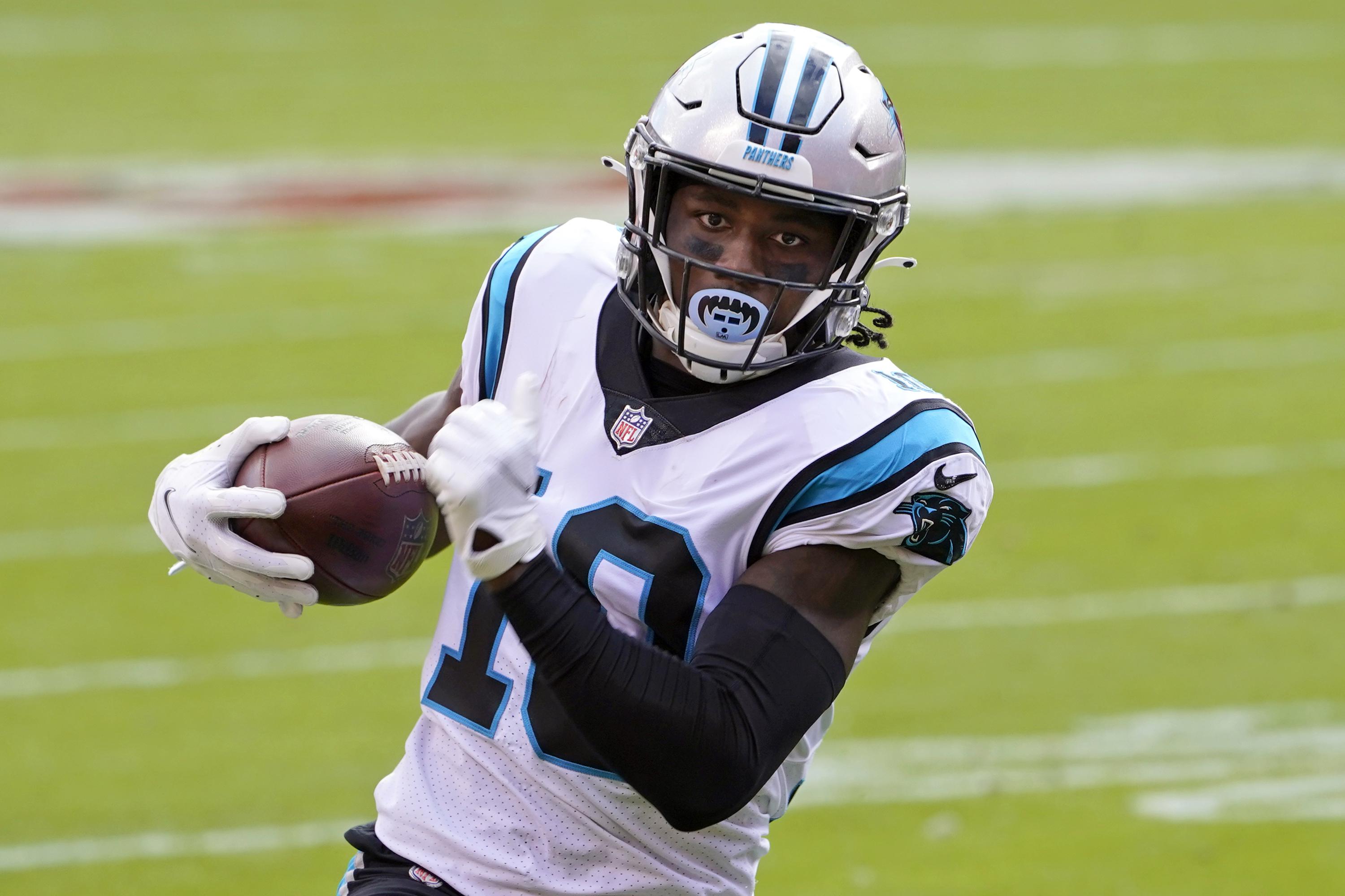 Washington's Curtis Samuel misses practice with groin injury | AP News