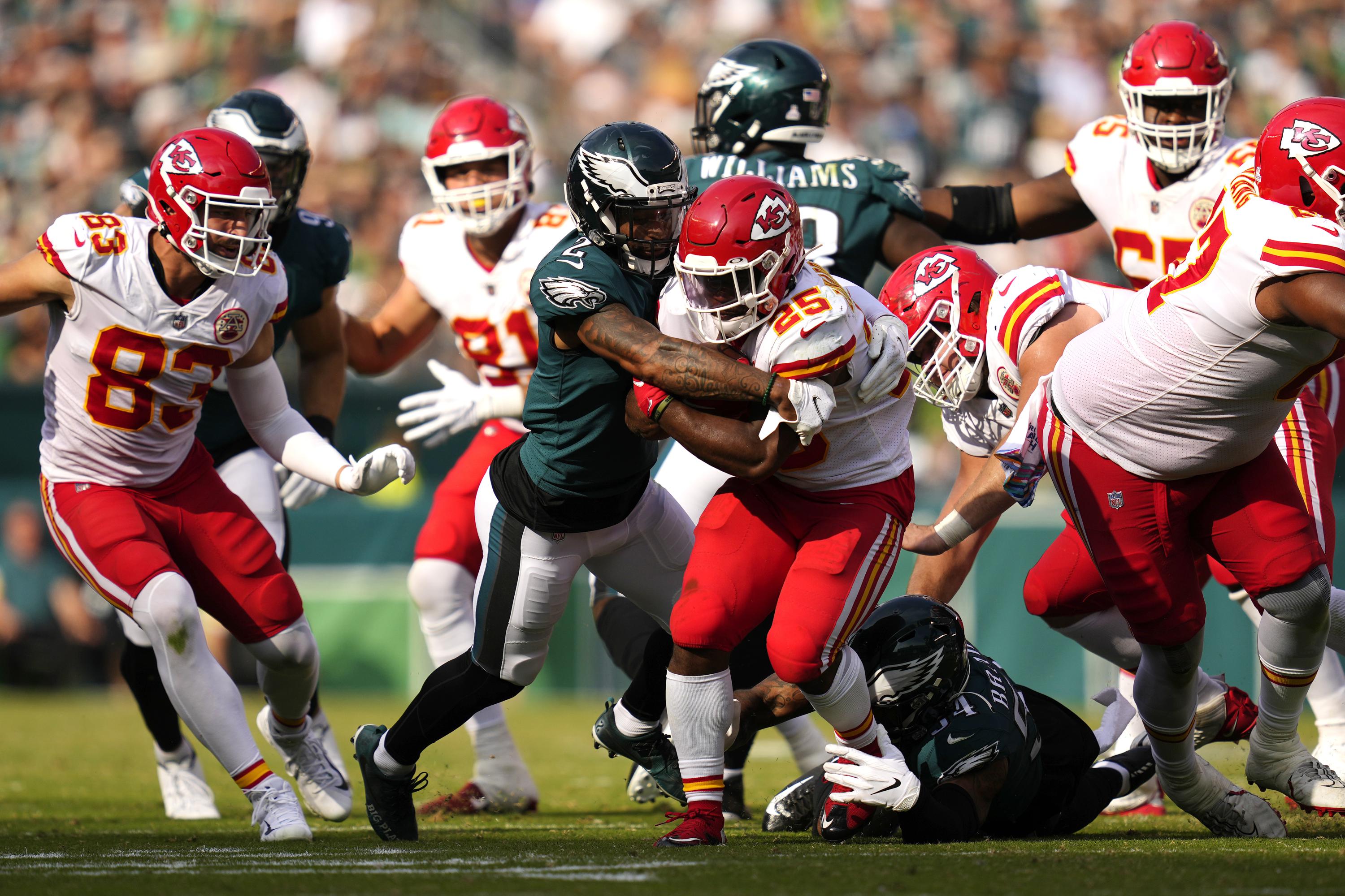 Chiefs seek balance with Edwards-Helaire unavailable | AP News