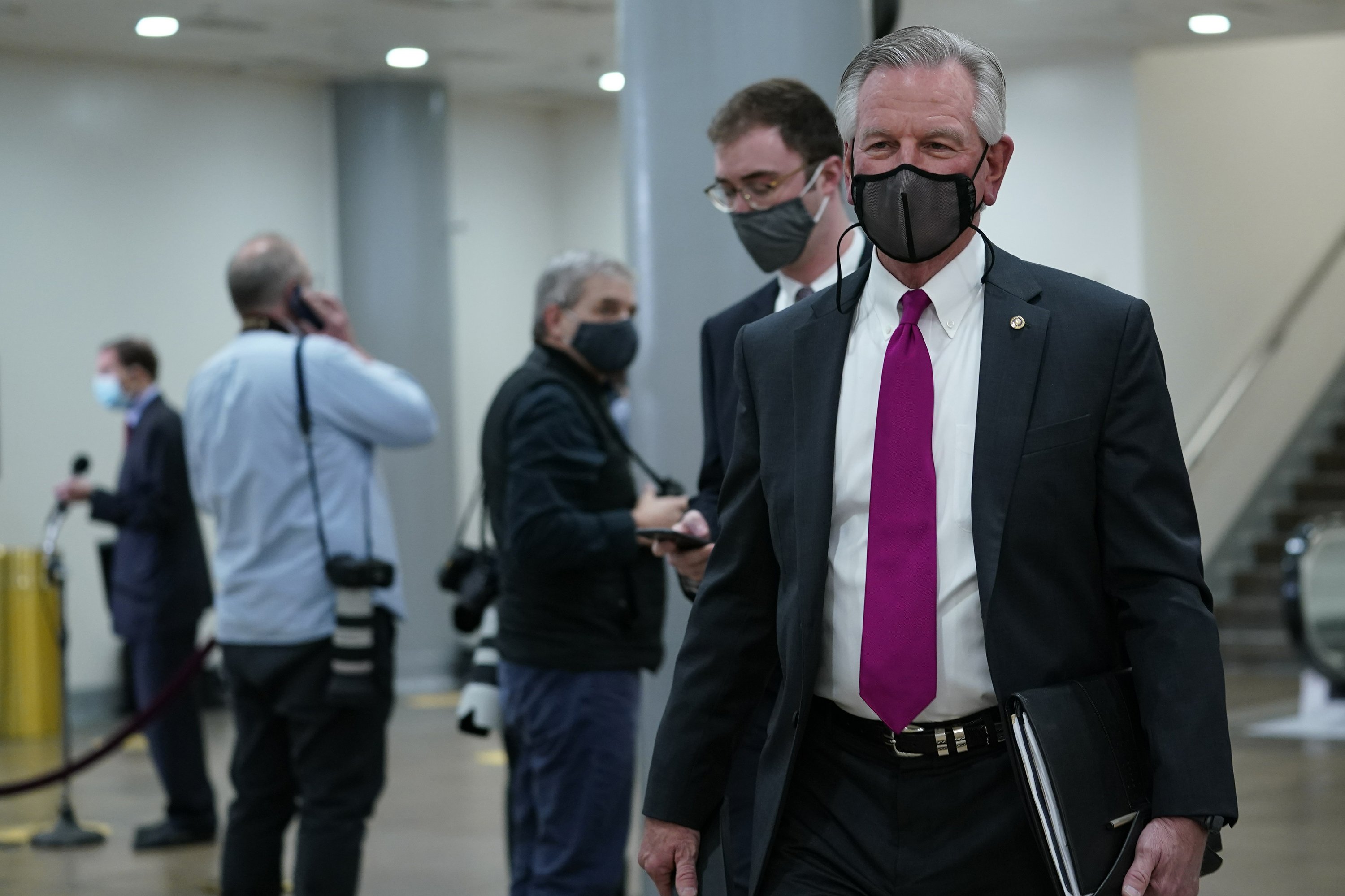 The Latest: Tuberville stands by account of Trump phone call | AP News