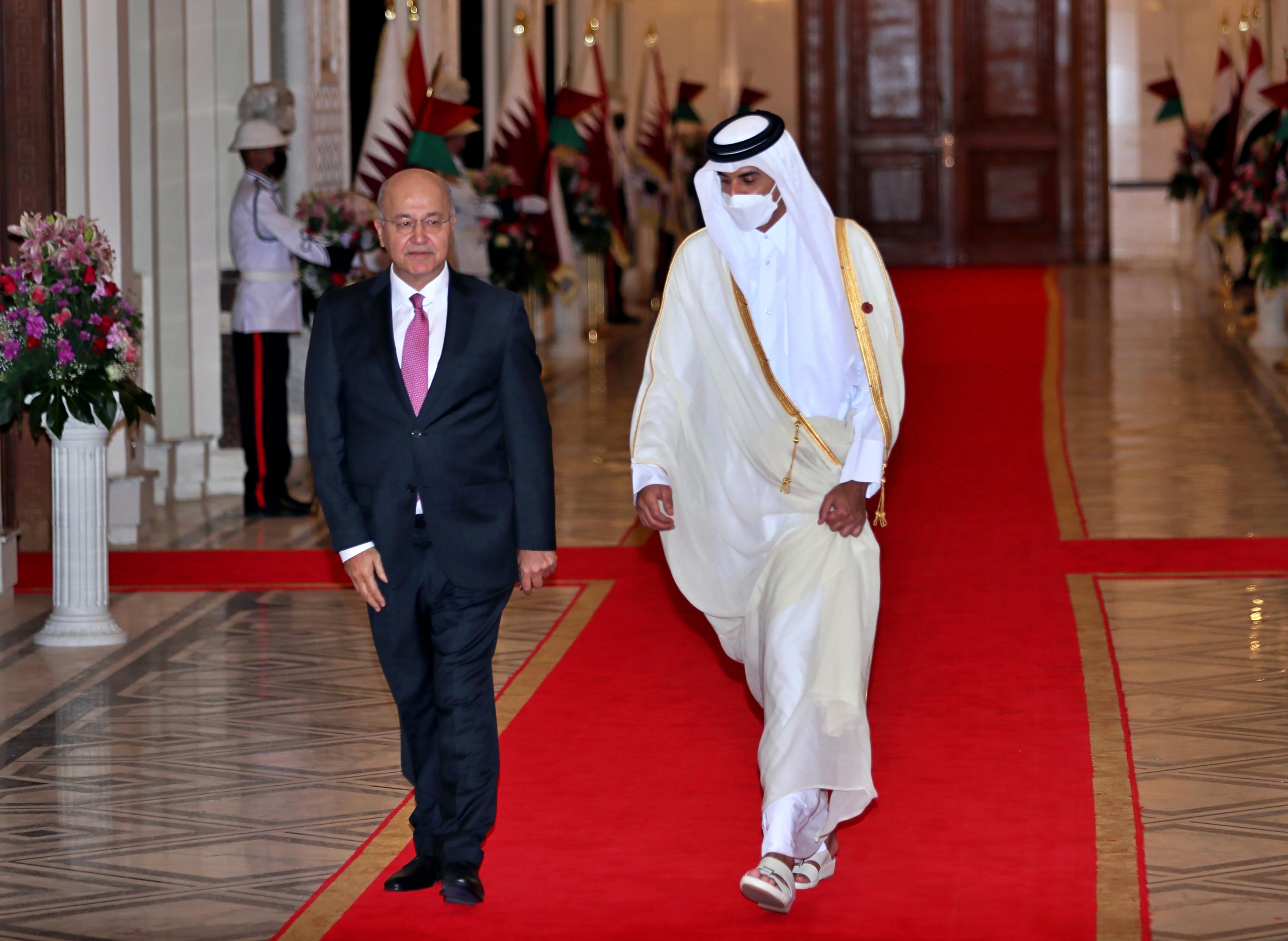 Iraq brings together Mideast rivals in bid to ease tensions | AP News