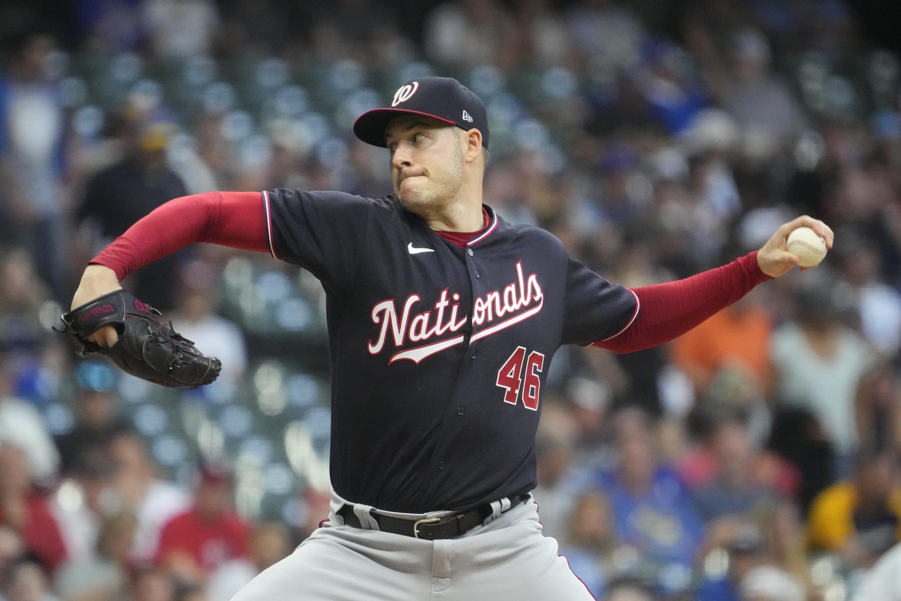 Corbin afina su pitcheo y Nacionales vencen a Cerveceros | AP News