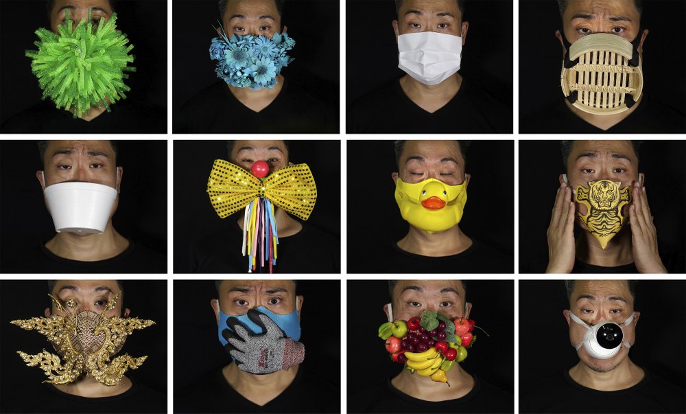 Designer masks inspired by the pandemic and Hong Kong’s political ...