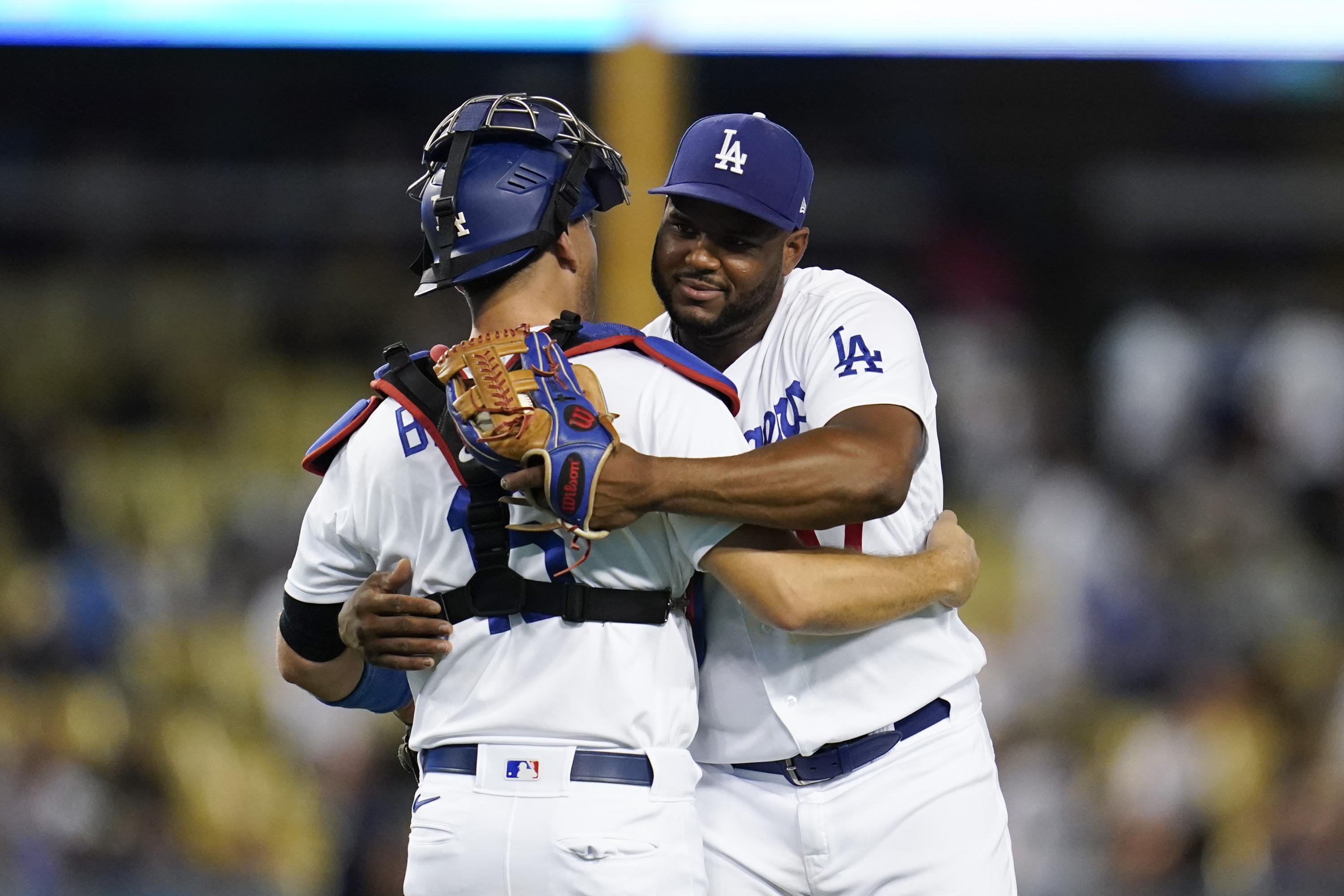 Dodgers pummel Brewers again, Heaney 10 Ks in 12-6 win | AP News