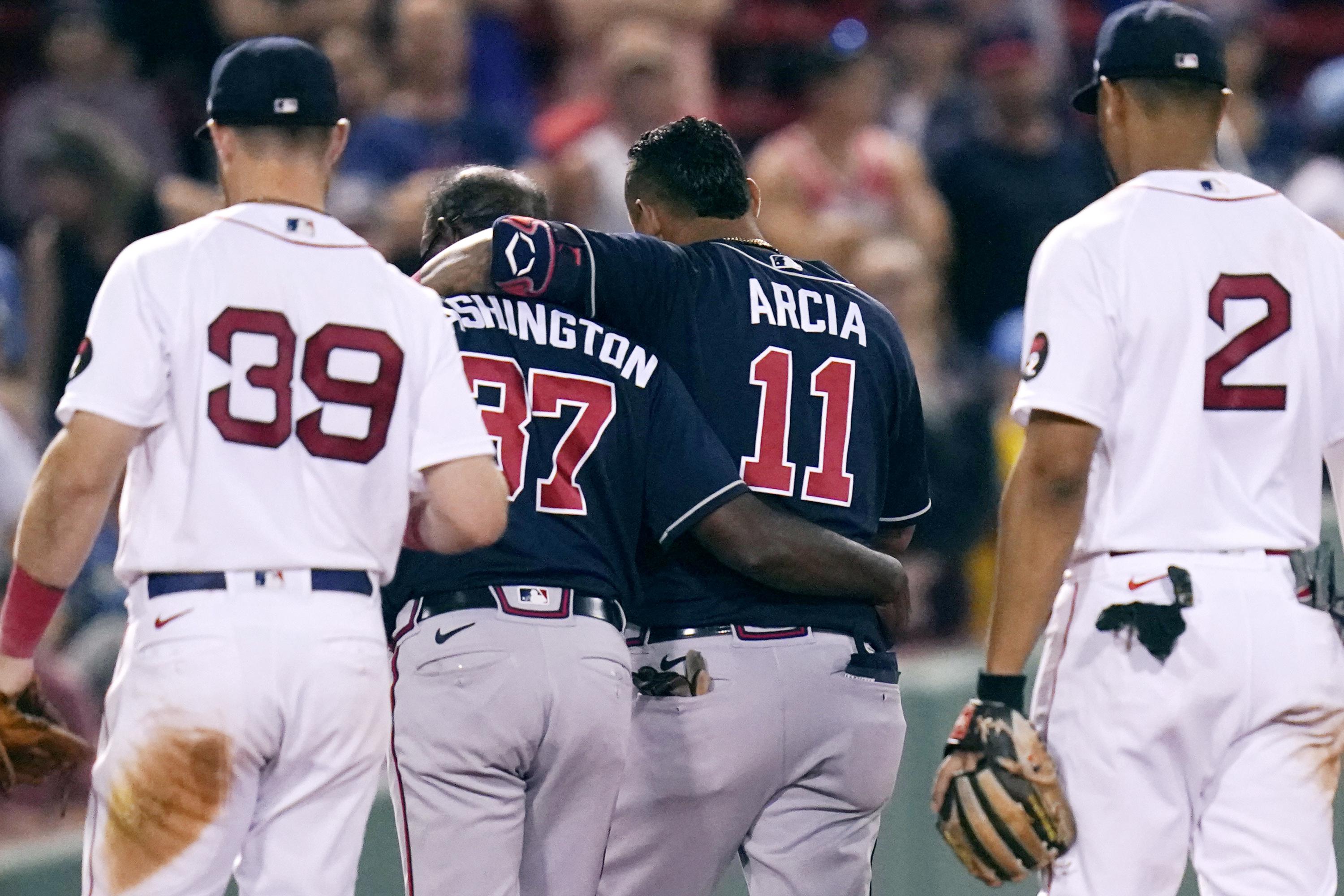 Braves call up top prospect Grissom, bring back RHP Yates | AP News