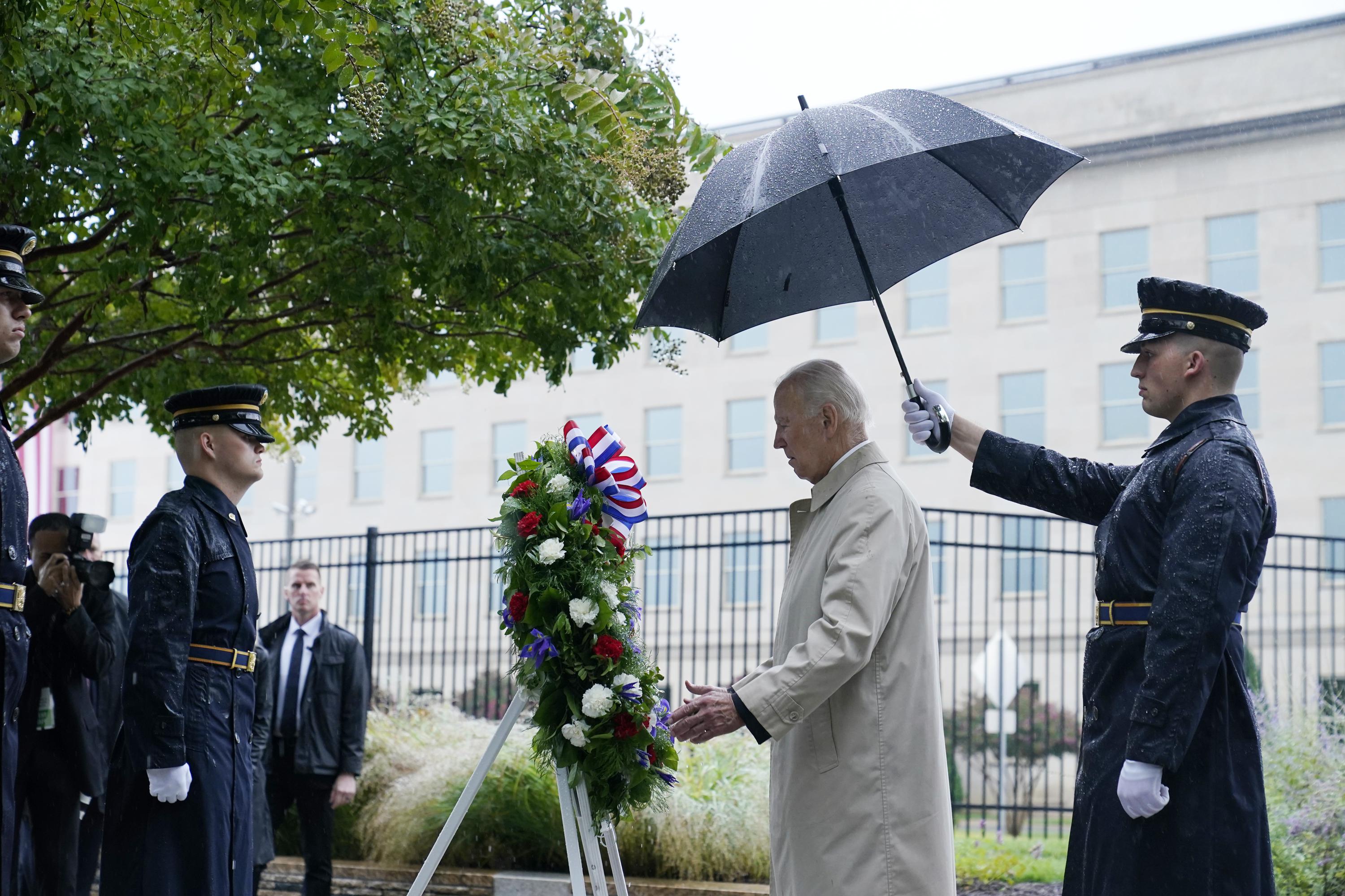 Biden Honors 9 11 Victims Vows Commitment To Thwart Terror Ap News
