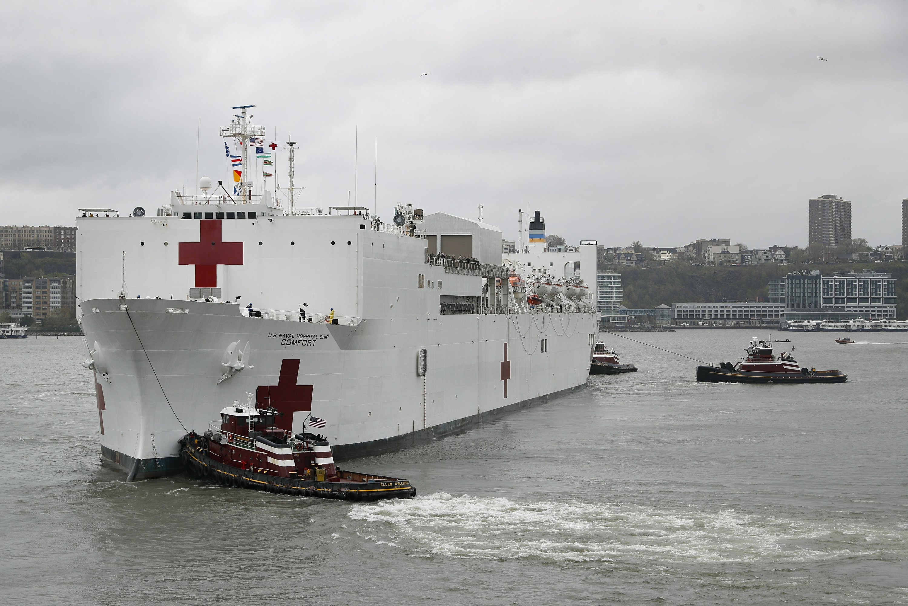 Navy Hospital Ships Once Thought Critical See Few Patients AP News Navy Hospital Ships Once Thought Critical See Few Patients AP News