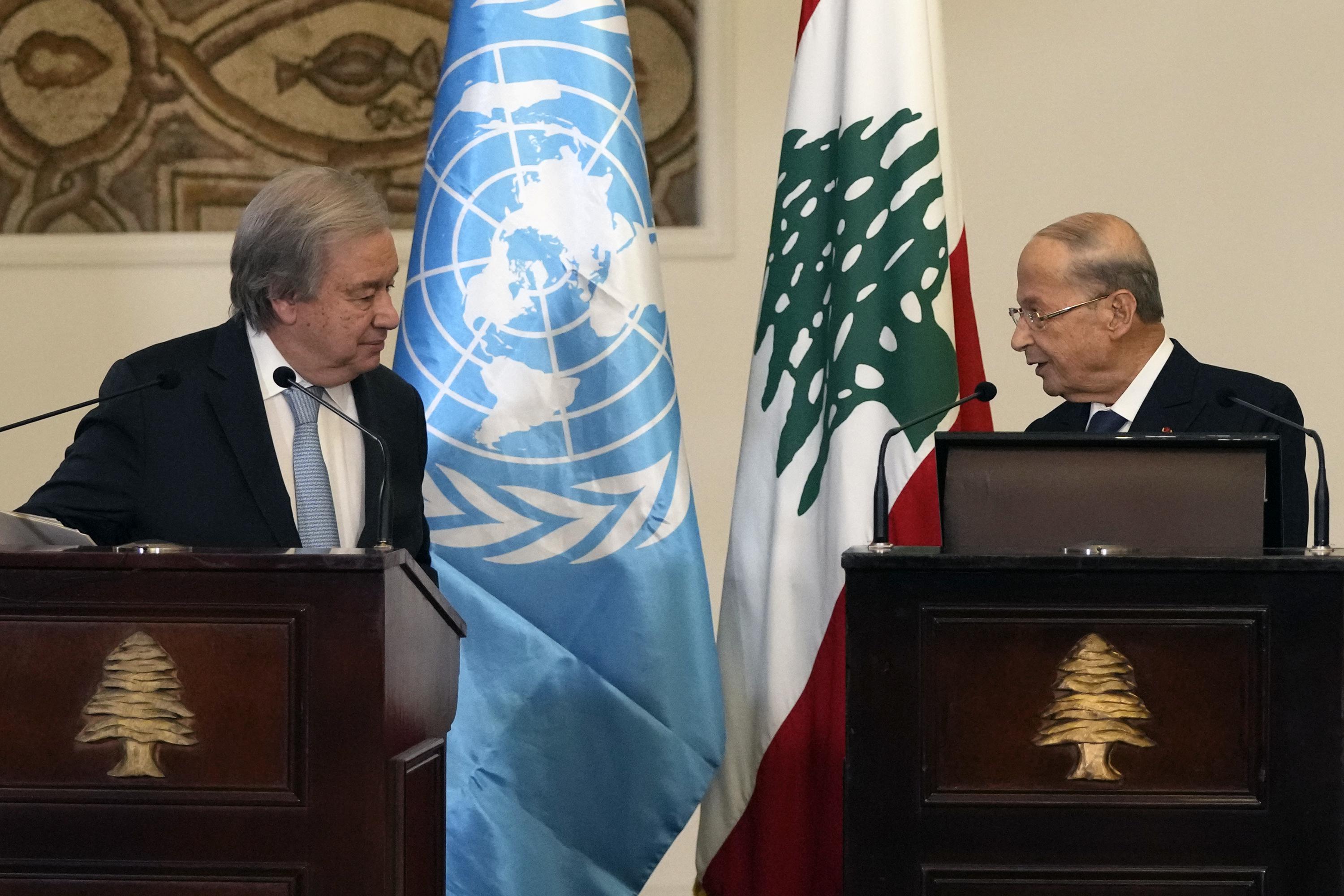 UN leader says more aid needed for crisis-hit Lebanon | AP News