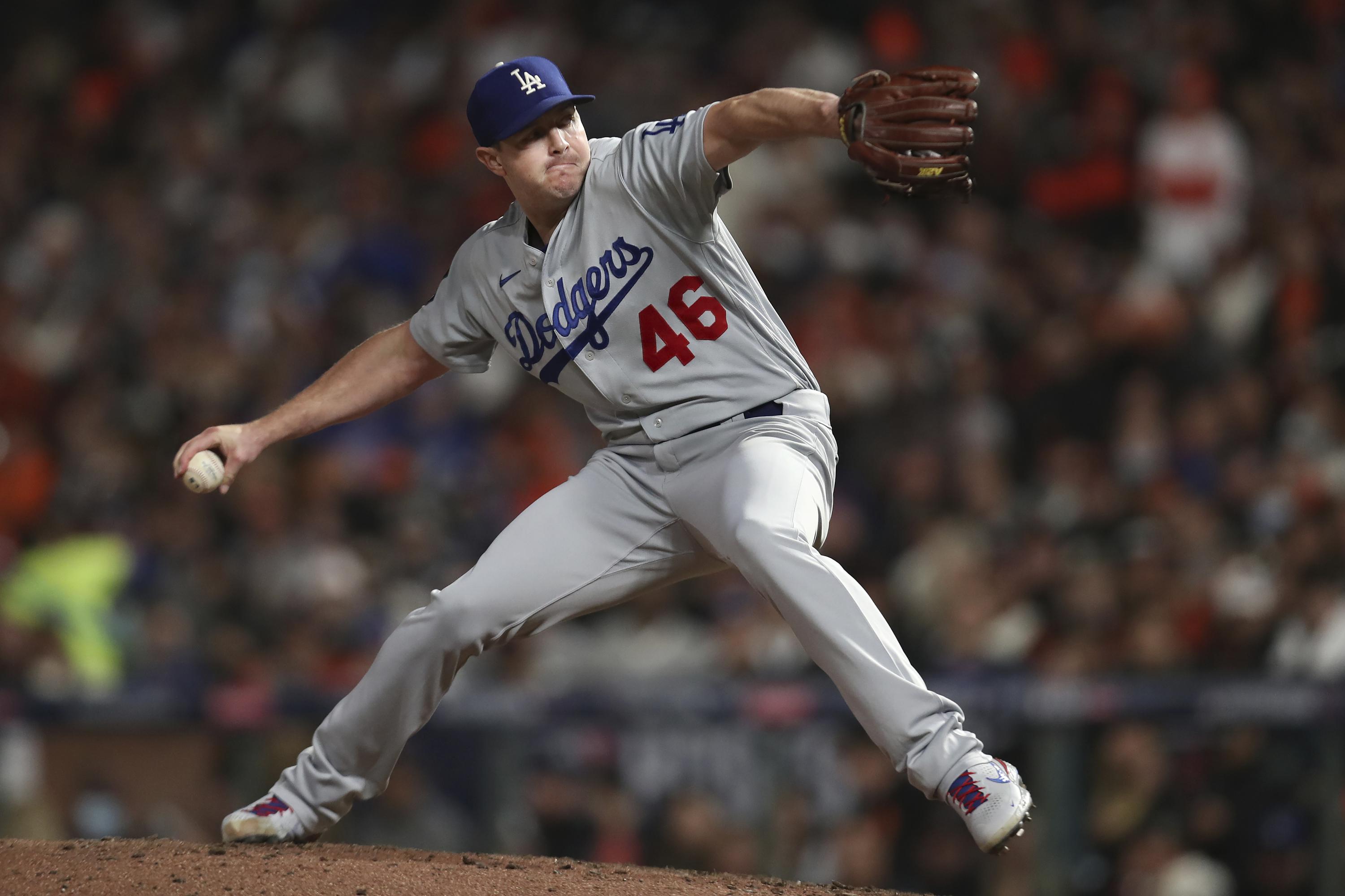 Dodgers switch starting pitcher for deciding Game 5 | AP News