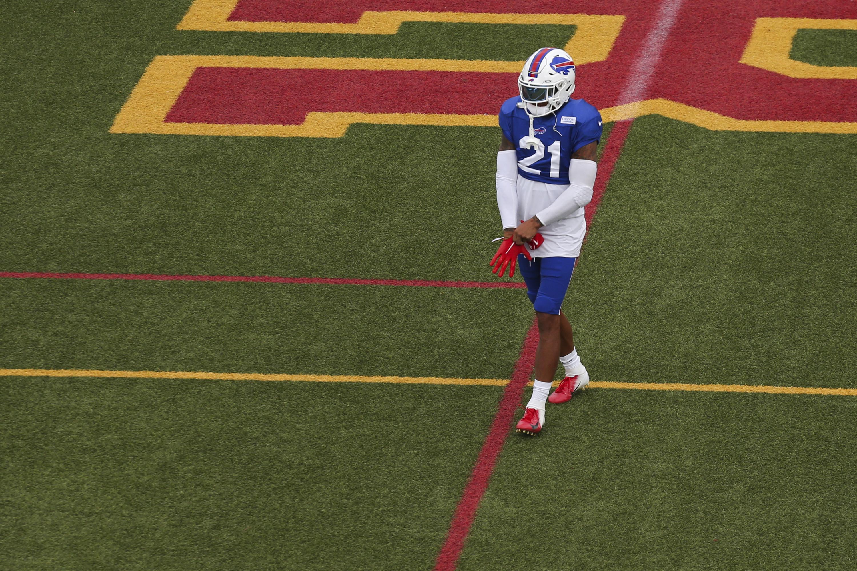 AP source: Bills safety Poyer hyperextends left elbow | AP News