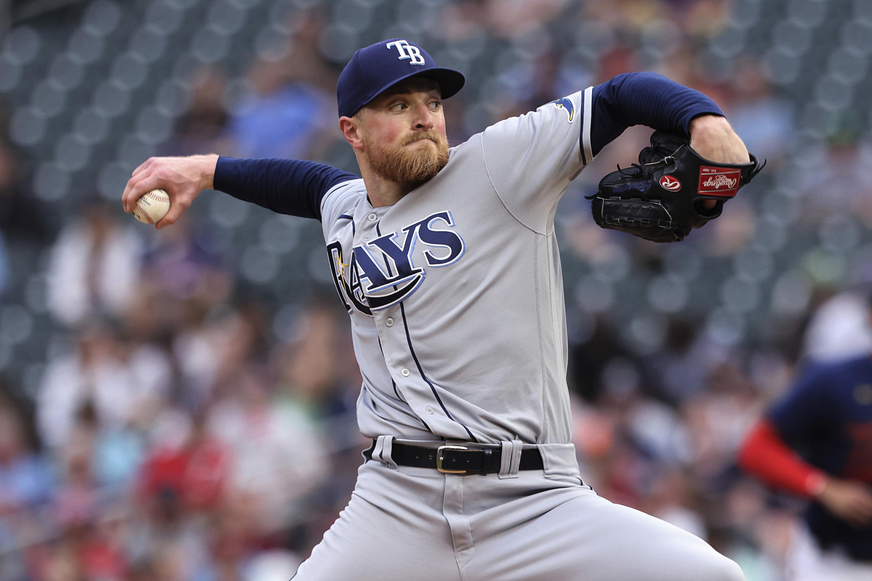 Rays righty Rasmussen put on IL with strained left hamstring | AP News