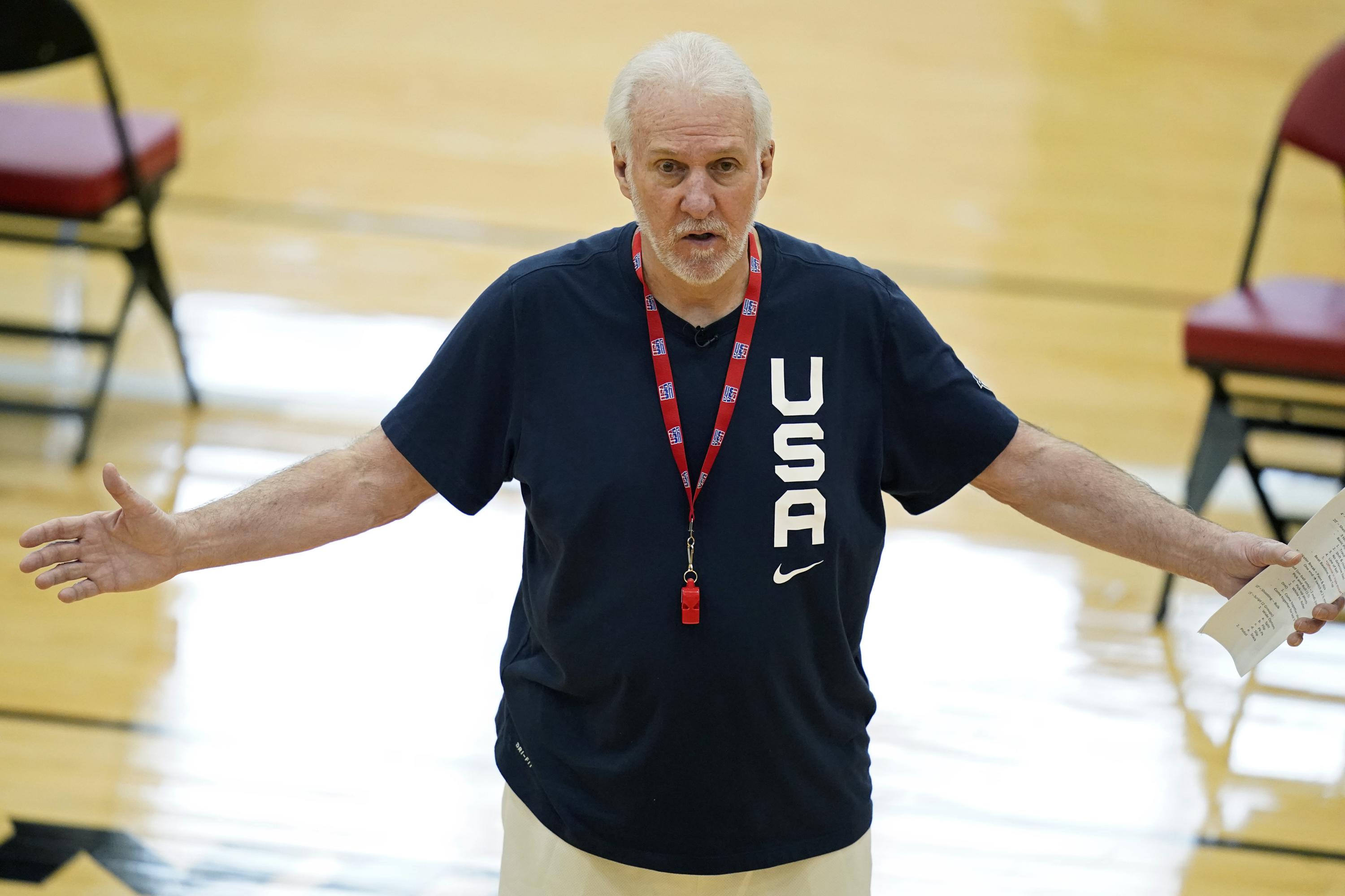 Analysis: Popovich has to love play from Olympians in finals | AP News