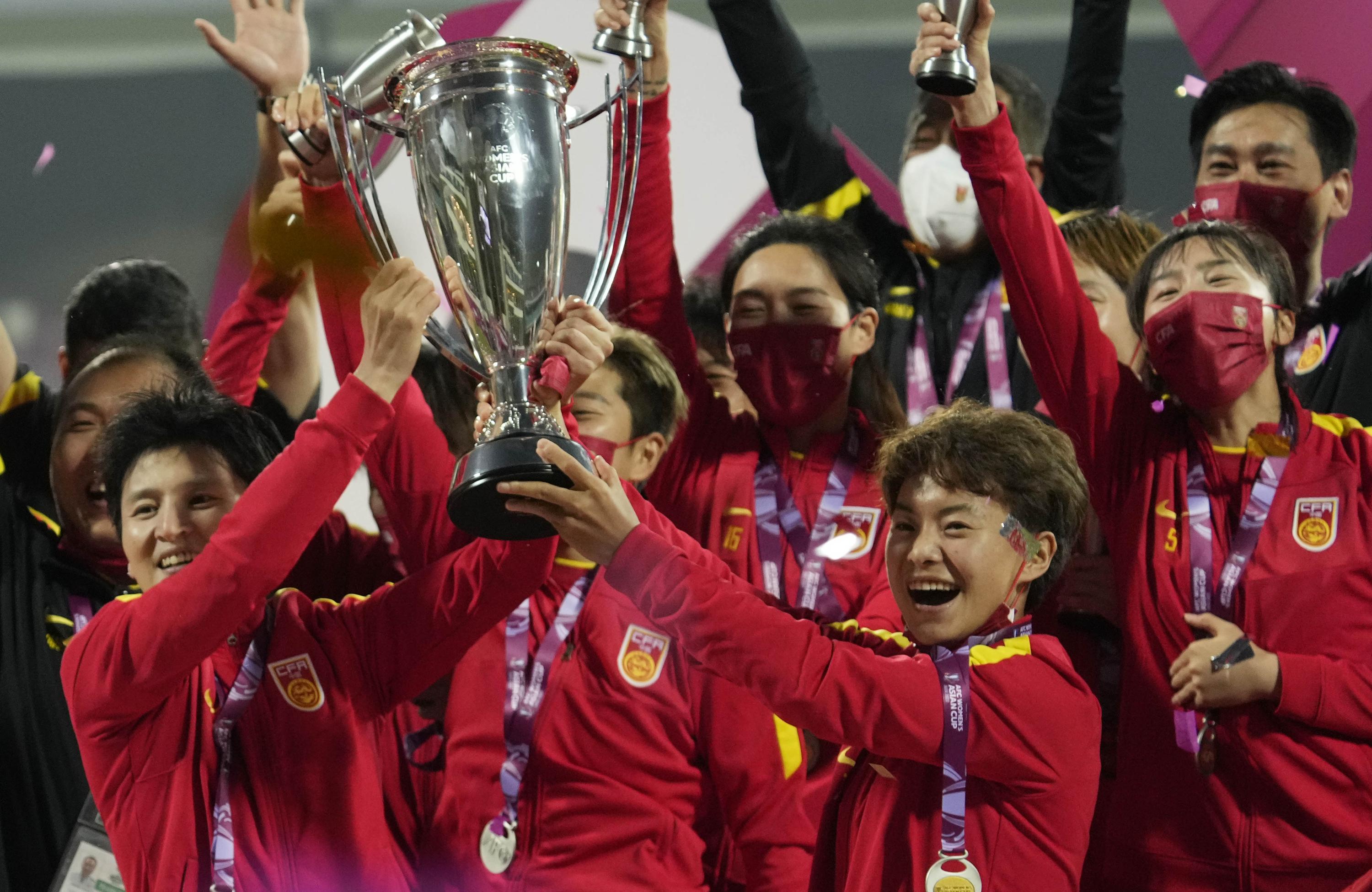China beats South Korea to win Women's Asian Cup | AP News