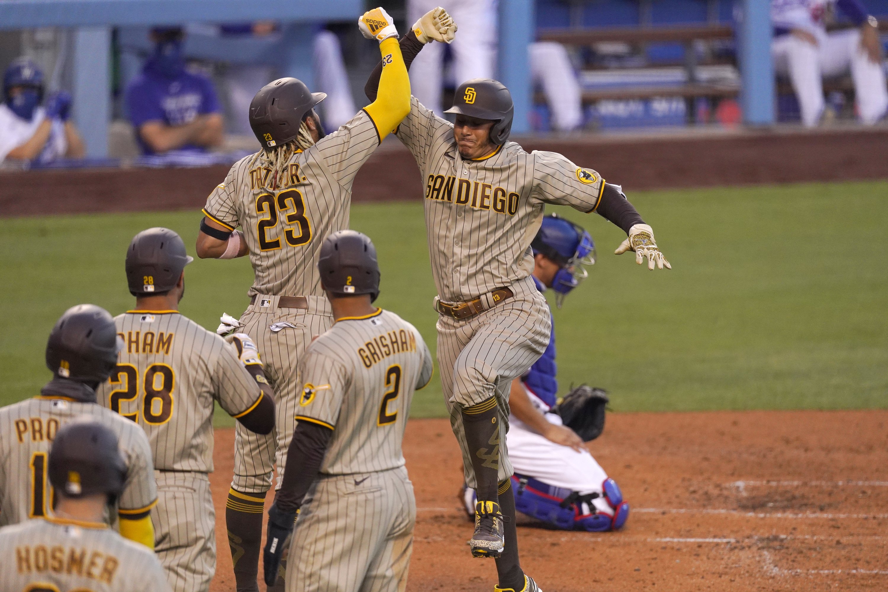Machado's grand slam sends Padres over Dodgers, 6-2 | AP News