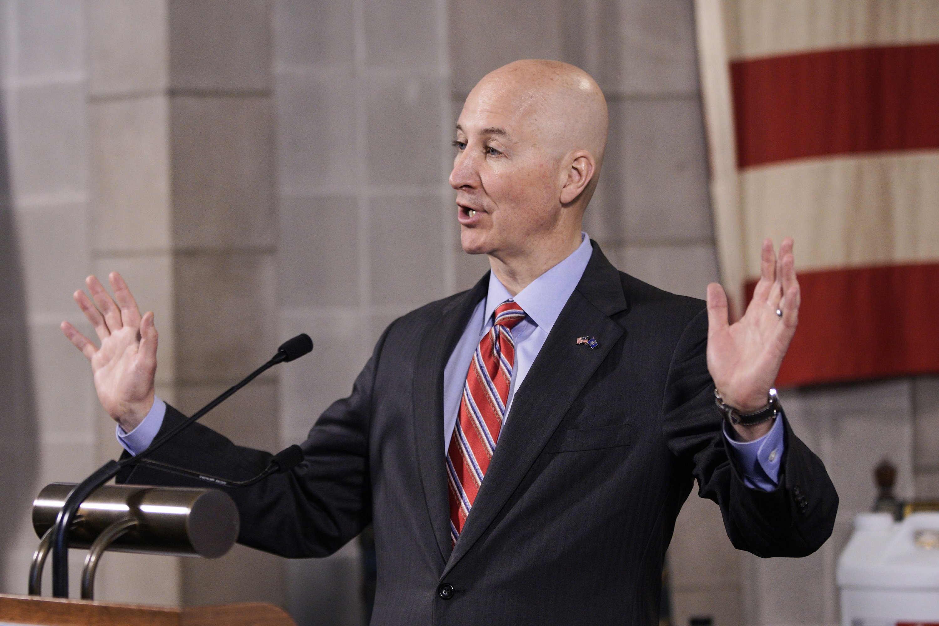 Ricketts pushes back on criticism of TestNebraska contract | AP News