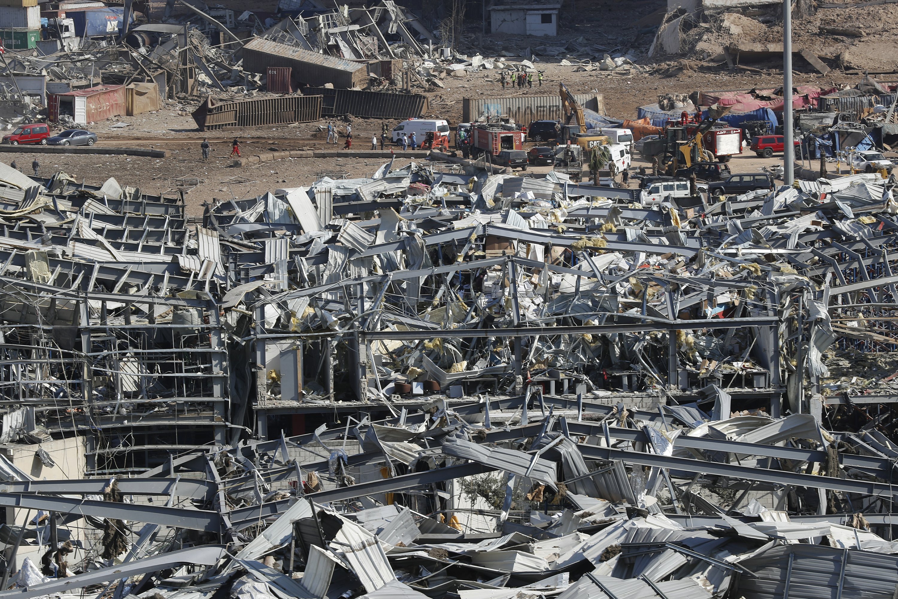 Fireworks, ammonium nitrate likely fueled Beirut explosion | AP News