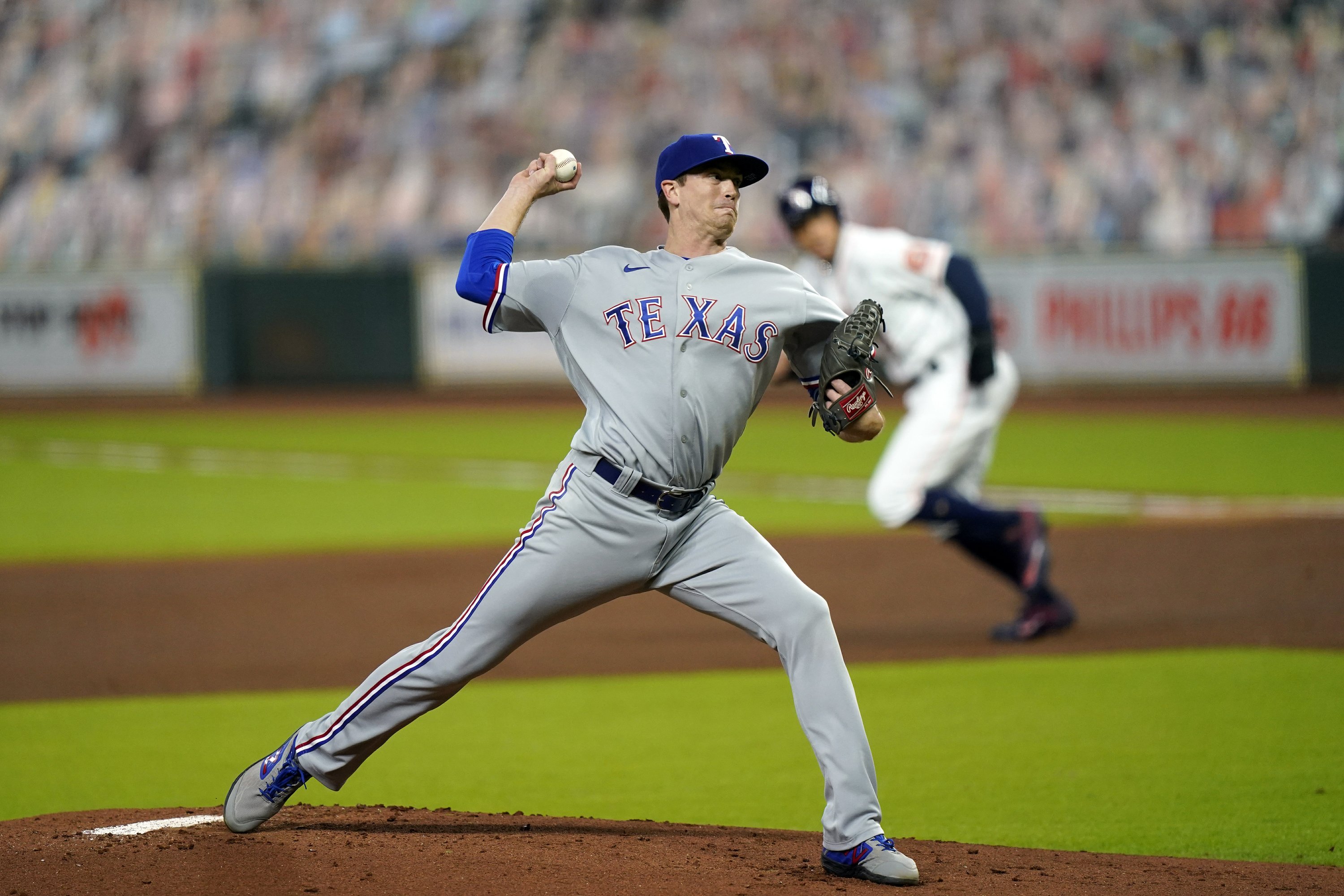 Gibson logra su 1ra blanqueada; Rangers superan a Astros | AP News