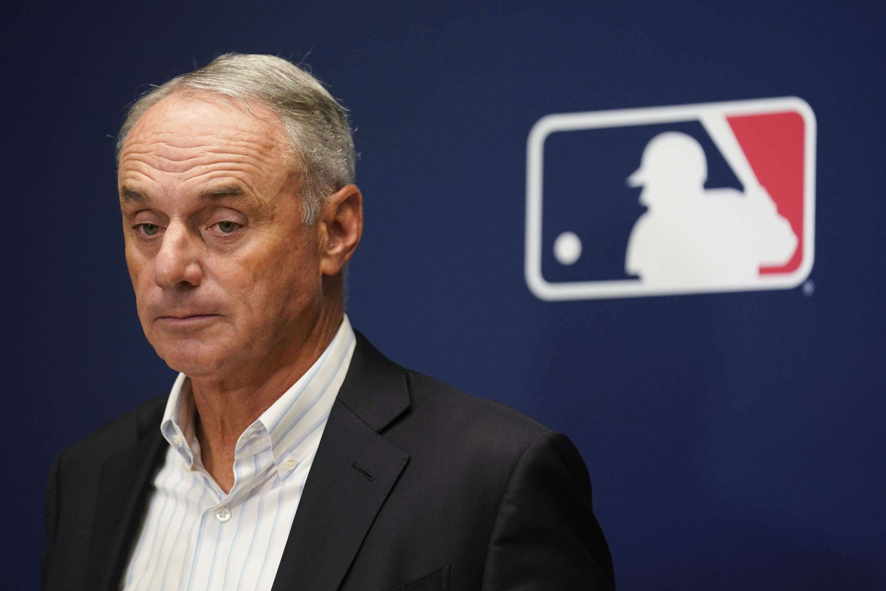 Manfred says Rays, A's need new ballpark deals soon | AP News