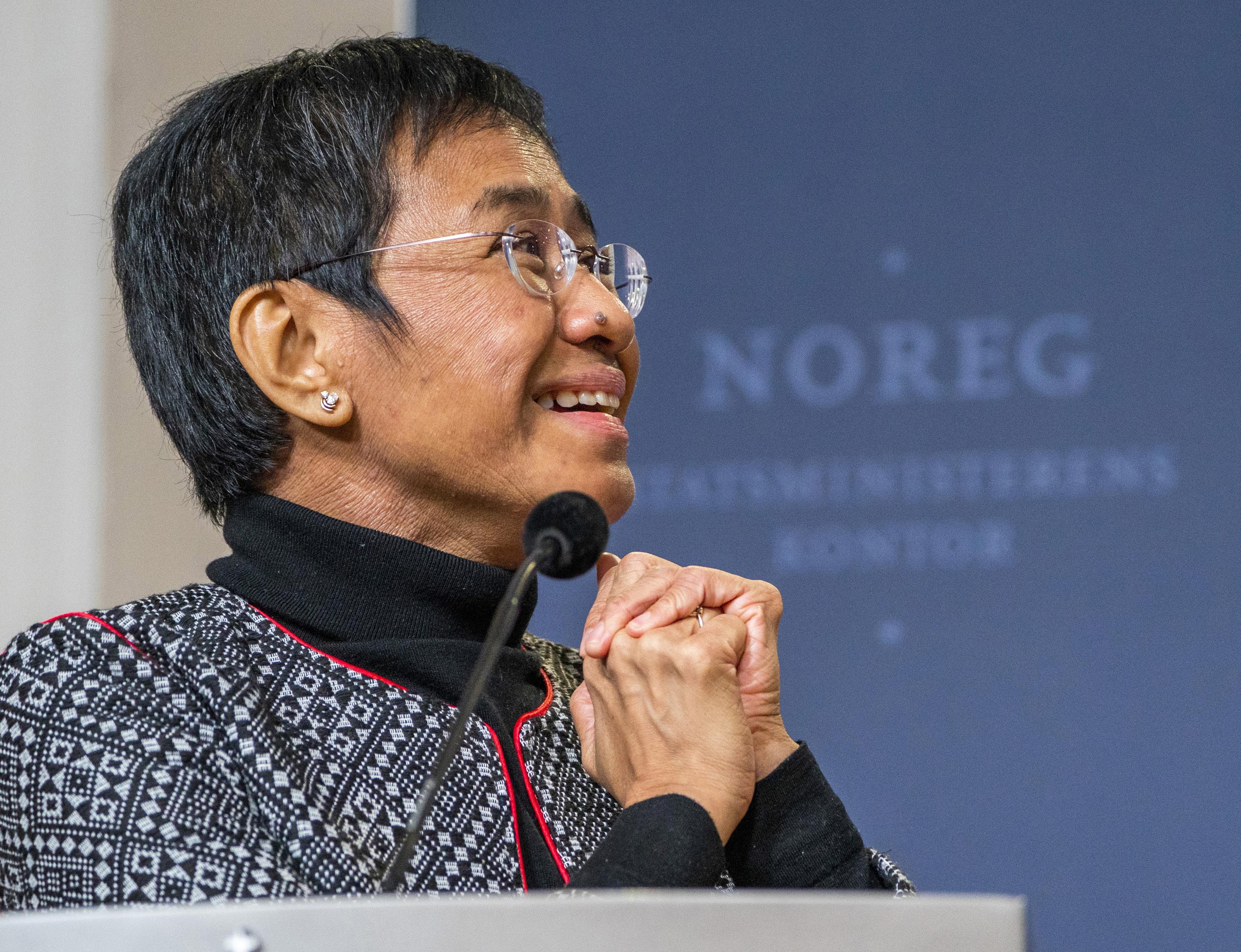 Maria Ressa: Philippines affirms news site shutdown order | AP News