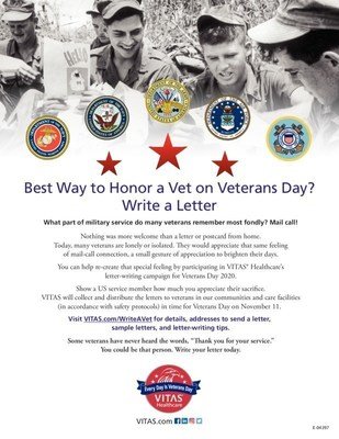 VITAS® Healthcare Honors Military Men And Women With National Veteran's ...