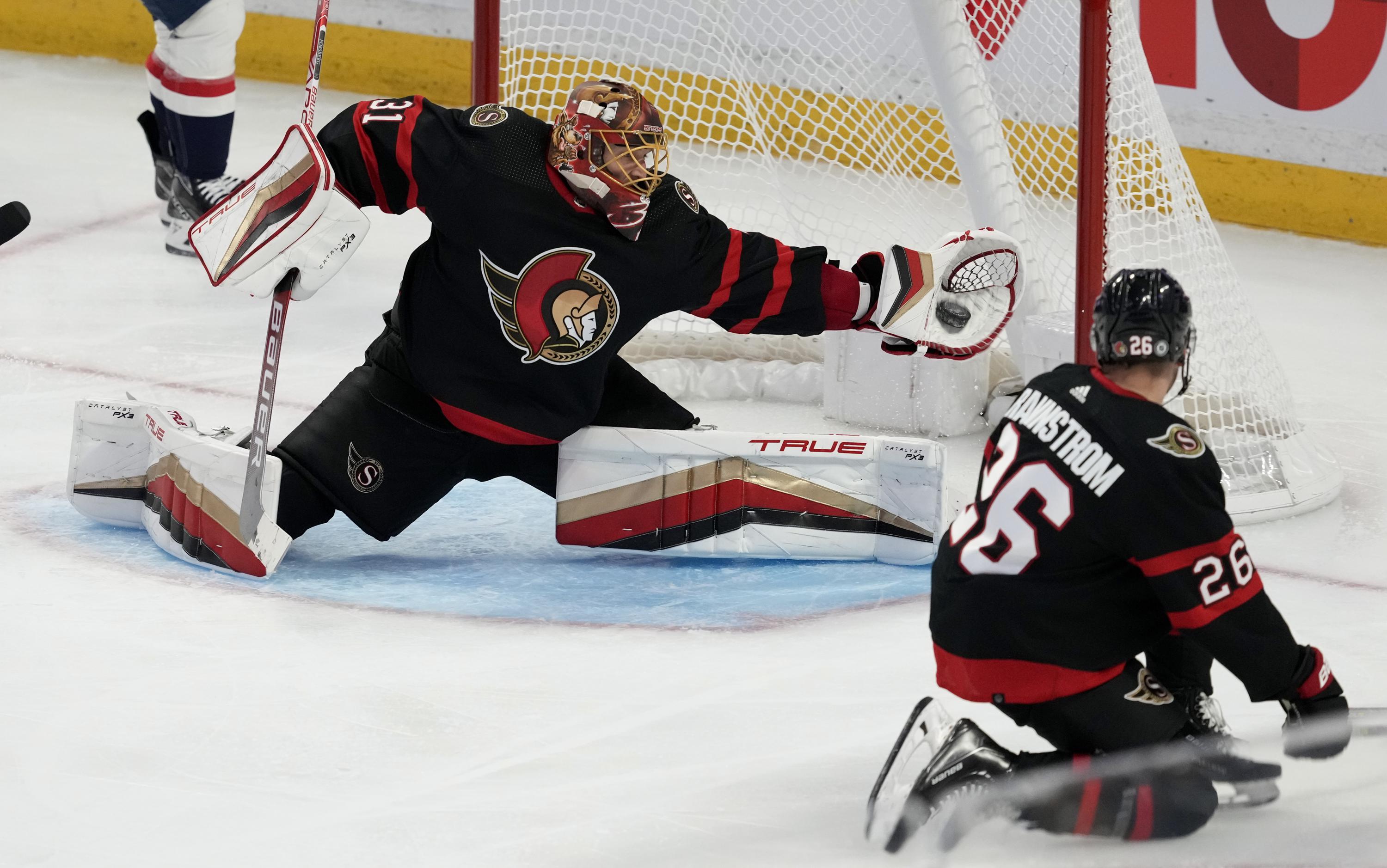 Drake Batherson scores twice, Senators beat Capitals 5-2 | AP News