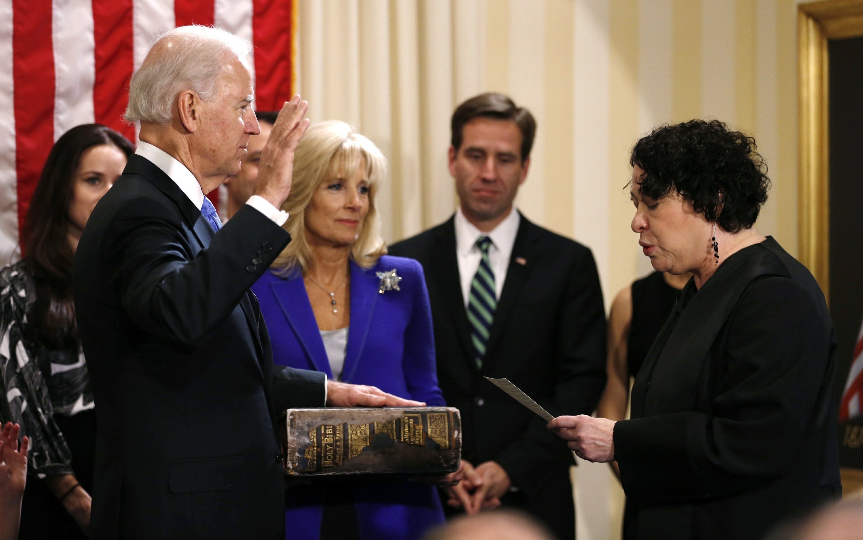 Biden's Bible puts him in line with inaugural tradition | AP News