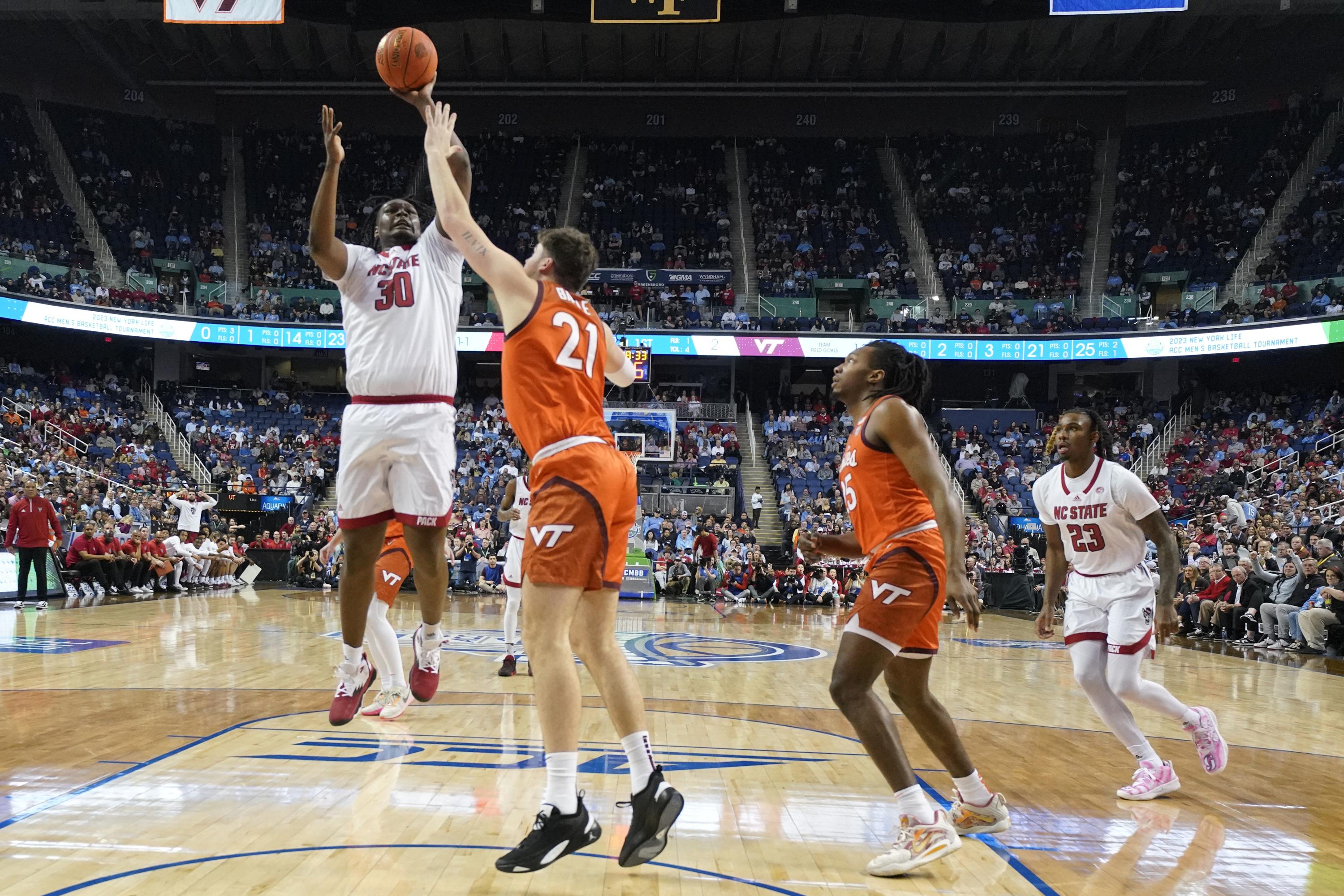Smith, Joiner combine to lead N.C. State past Va. Tech | AP News