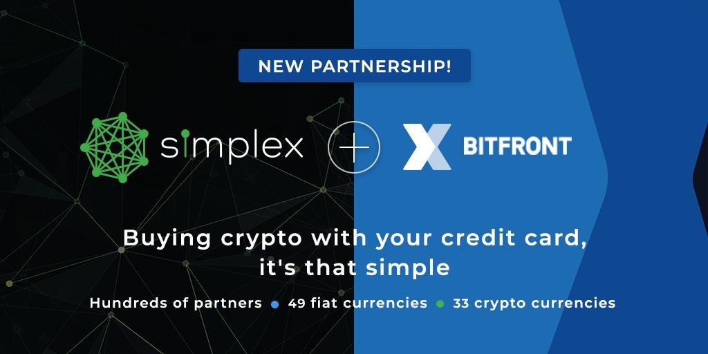 Bitfront Partners with Simplex to Integrate Fiat-Crypto Onramp | AP News