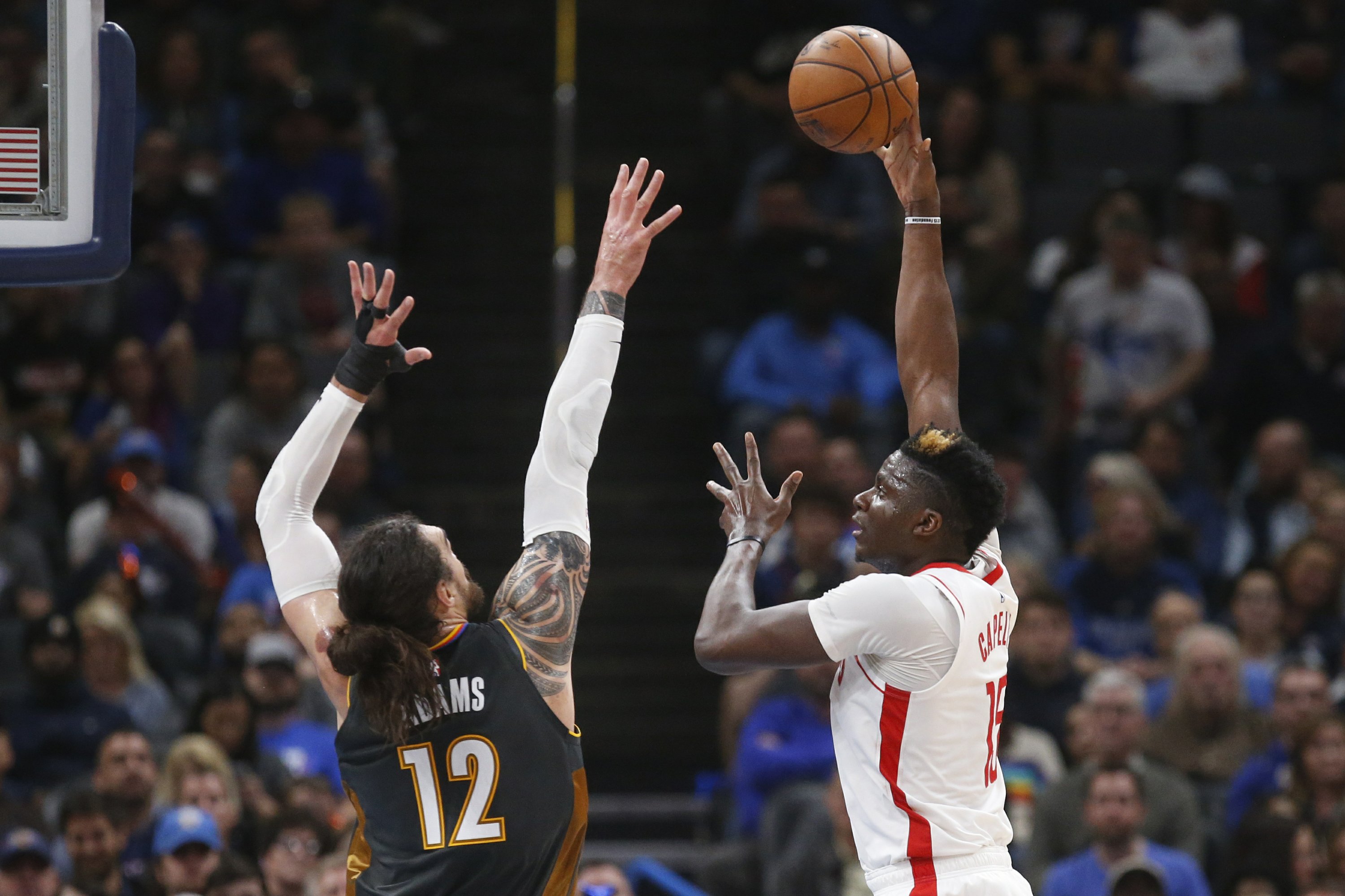 Westbrook scores 34 in return, but Thunder roll past Rockets | AP News