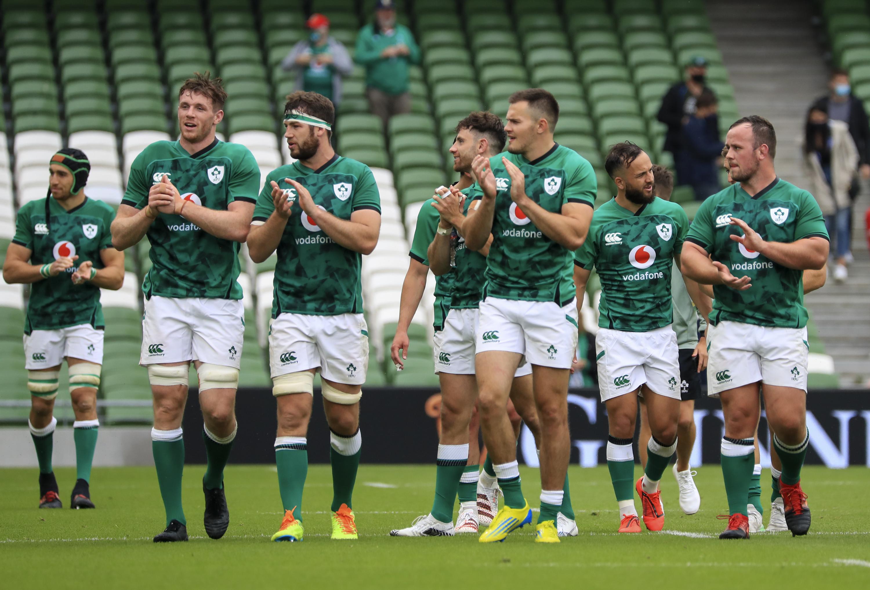 Ireland pick 8 newcomers to face US at Lansdowne Road | AP News