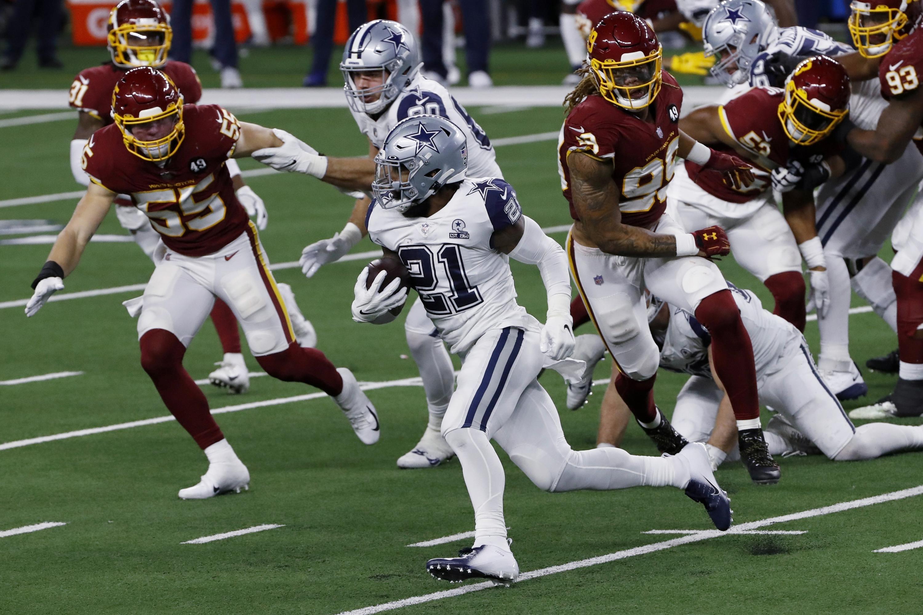 Cowboys' easy ride in NFC East not so easy any longer | AP News