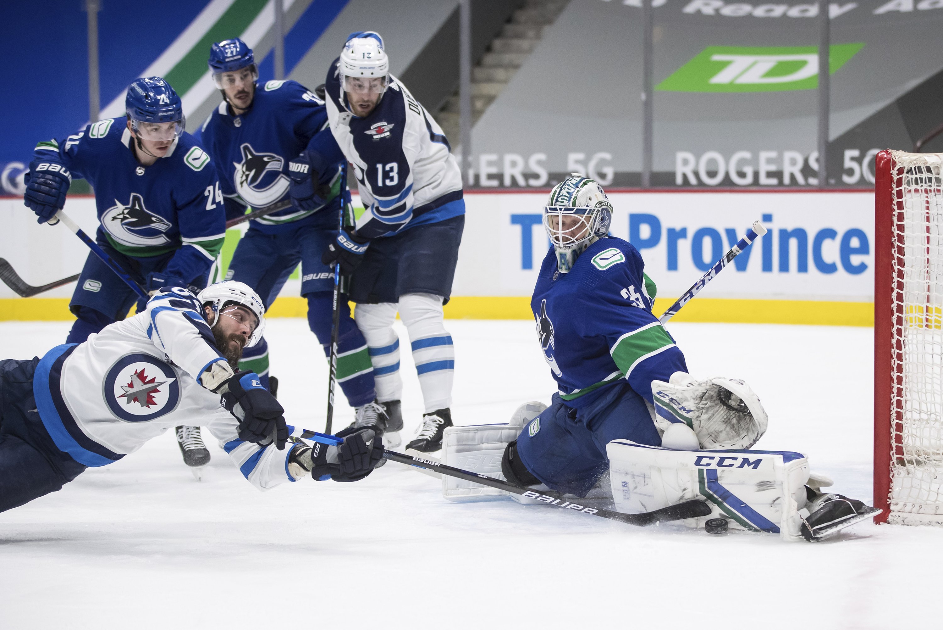 Canucks sign G Thatcher Demko to 5-year extension | AP News