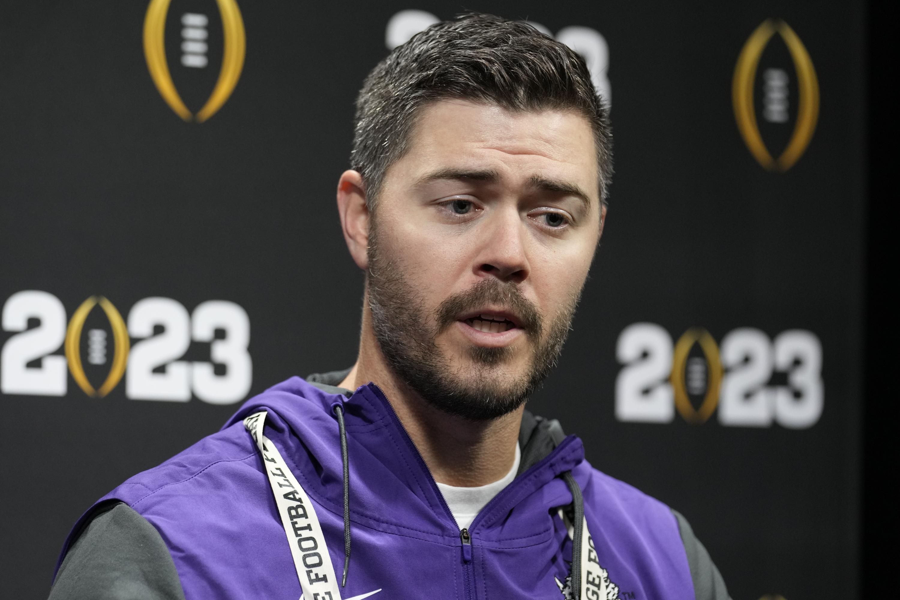 AP source: Clemson working to hire TCU's Garrett Riley as OC | AP News