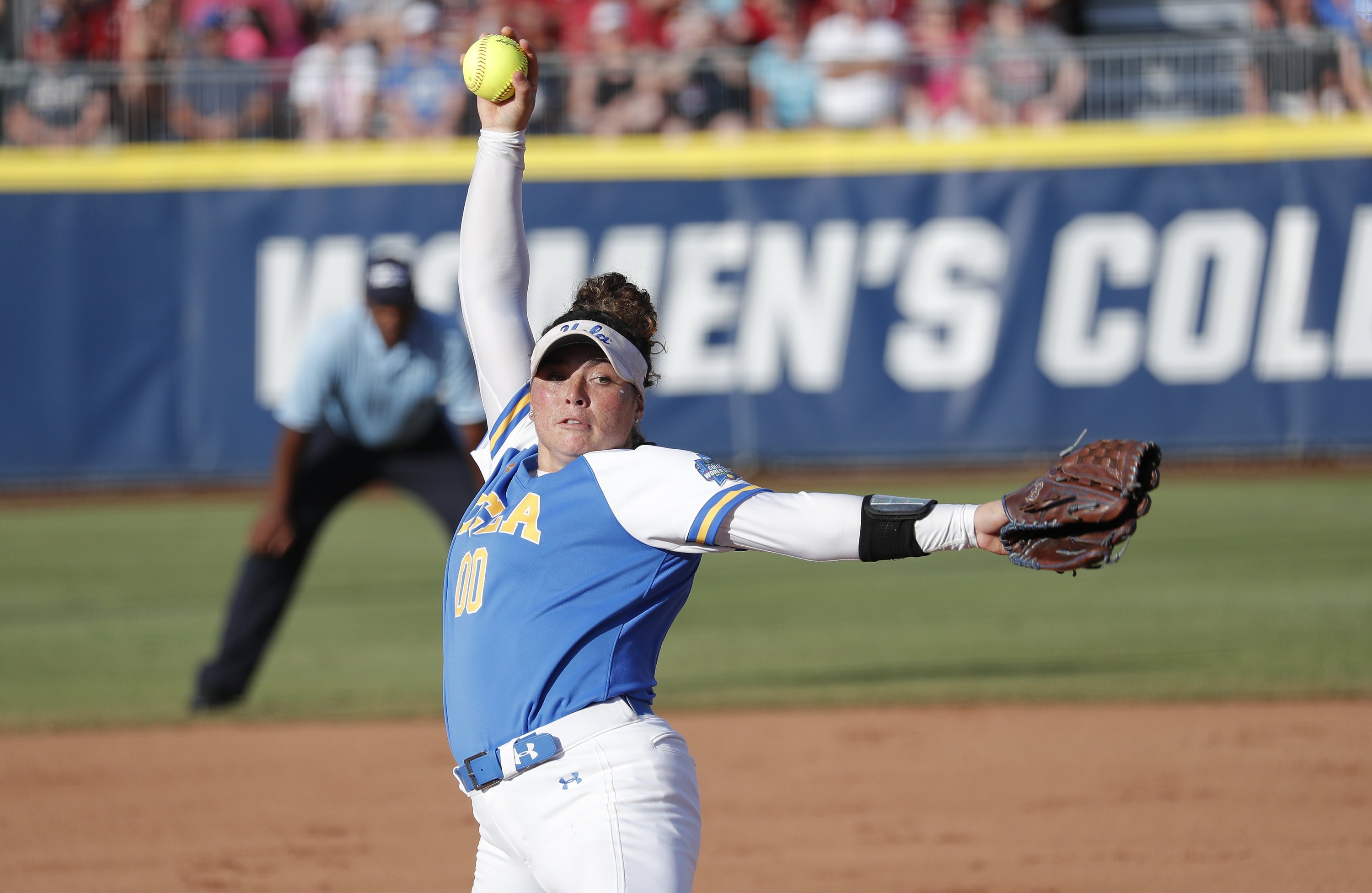 UCLA pitcher Rachel Garcia earns Honda Award for softball | AP News