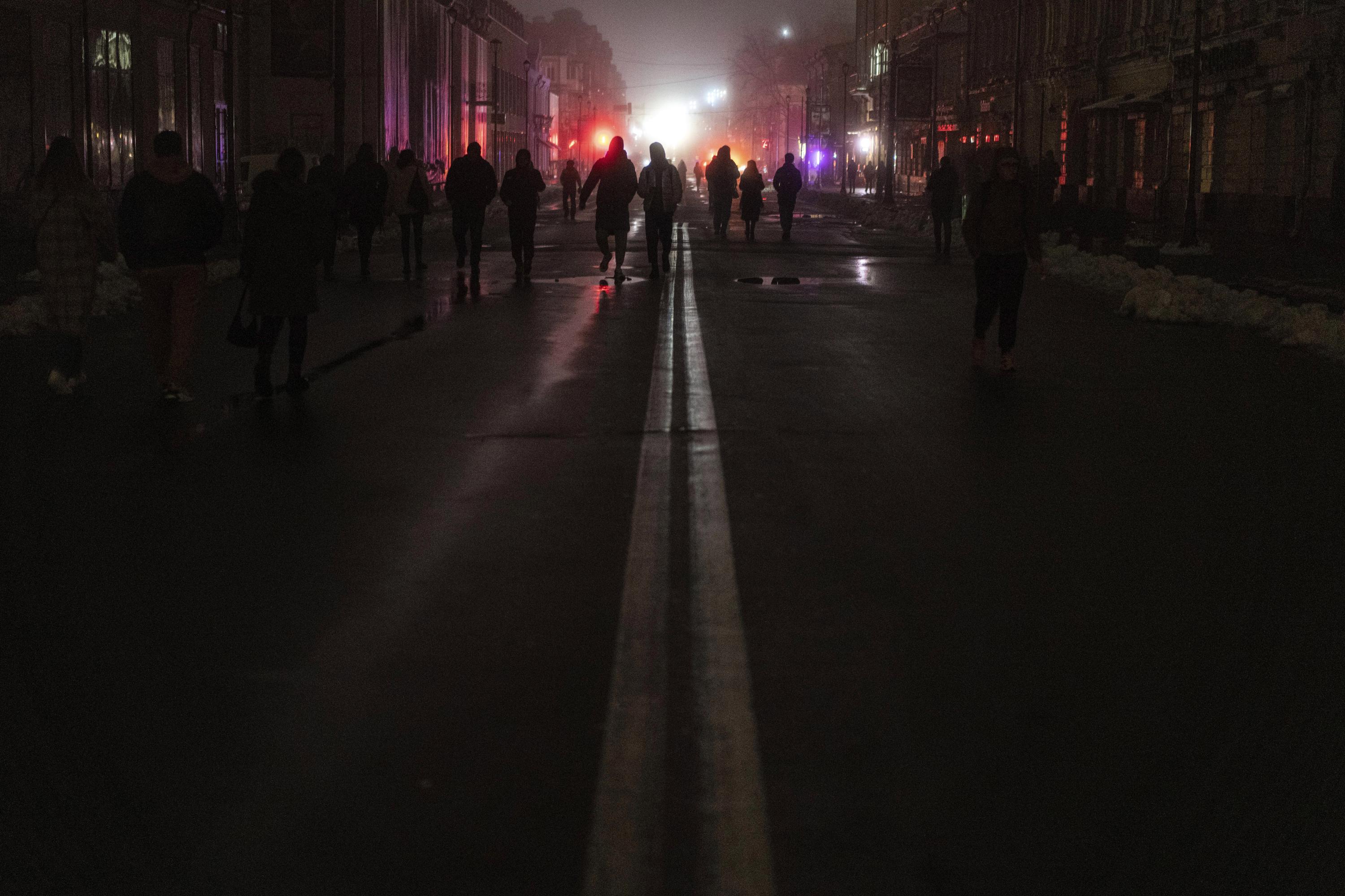 Hardship and hope: Winter, missile storms show Kyiv's mettle | AP News