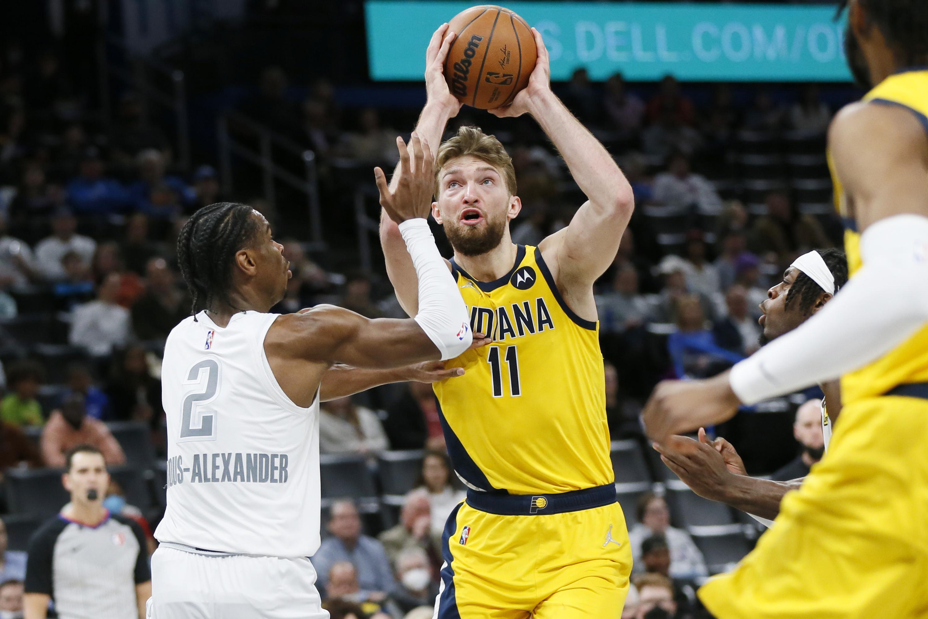 Sabonis has triple-double, leads Pacers past Thunder in OT | AP News