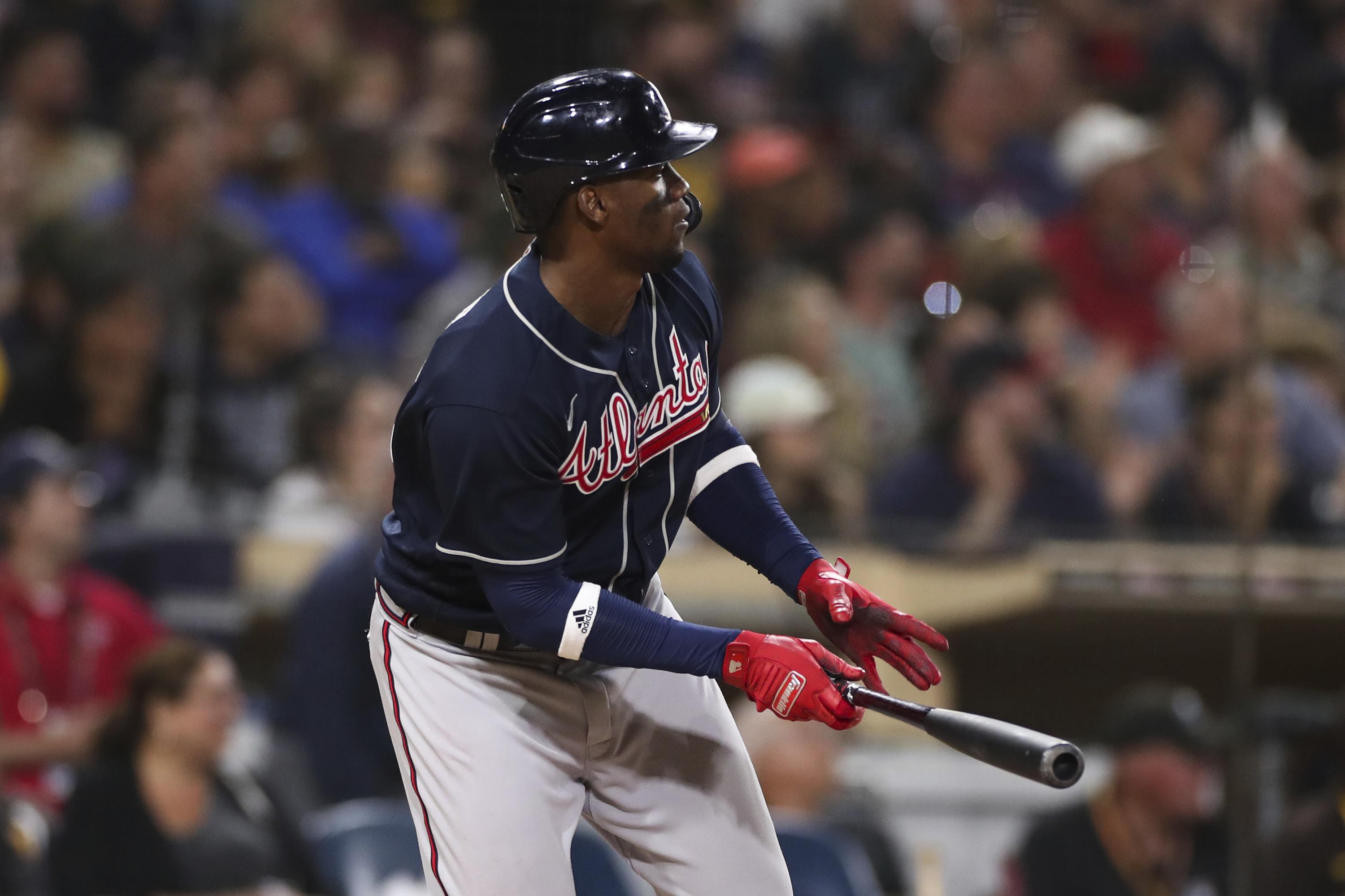 Soler, Braves win 10-8 in 10 innings to eliminate Padres | AP News