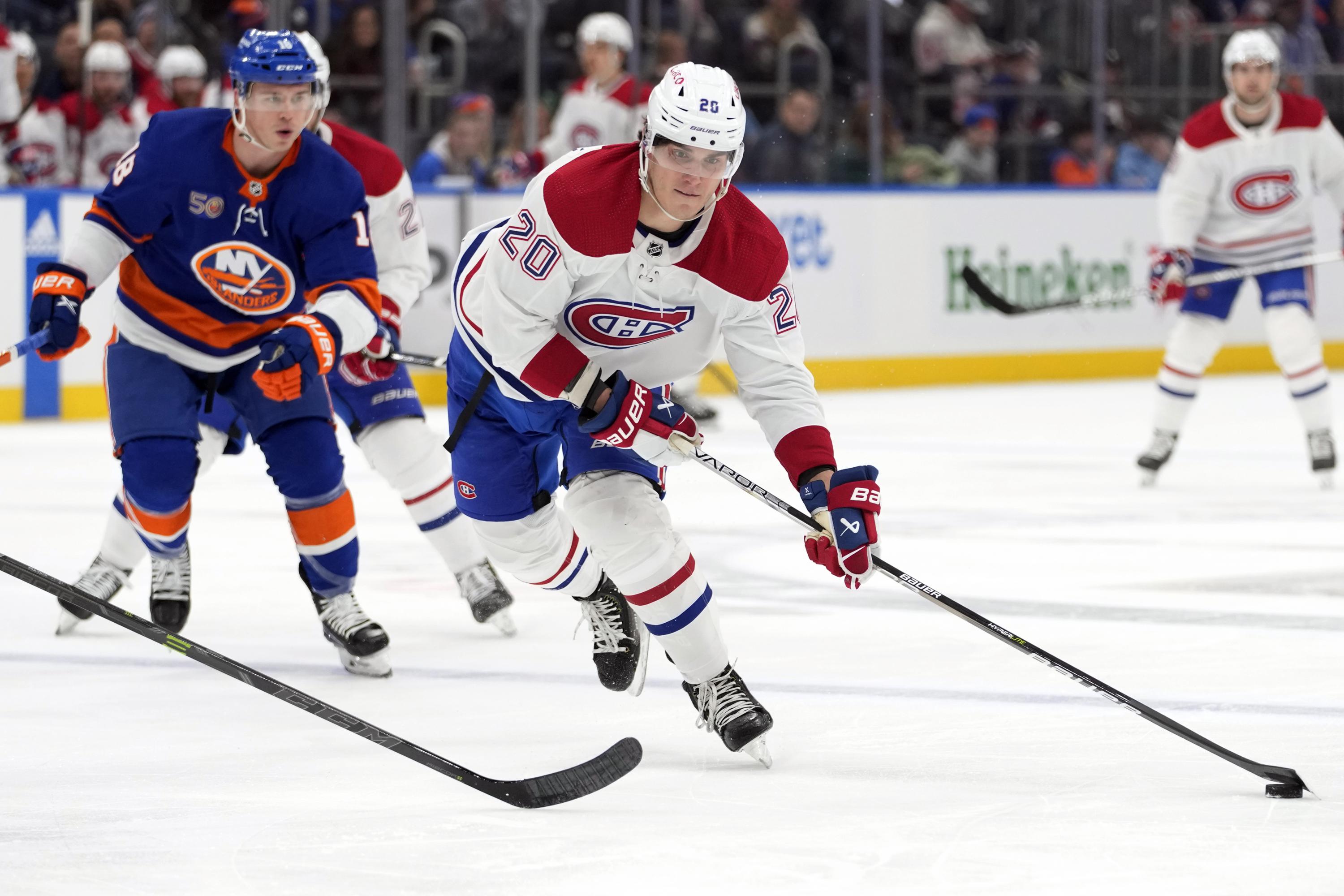 Injured Canadiens forward Juraj Slafkovsky out 3 months | AP News