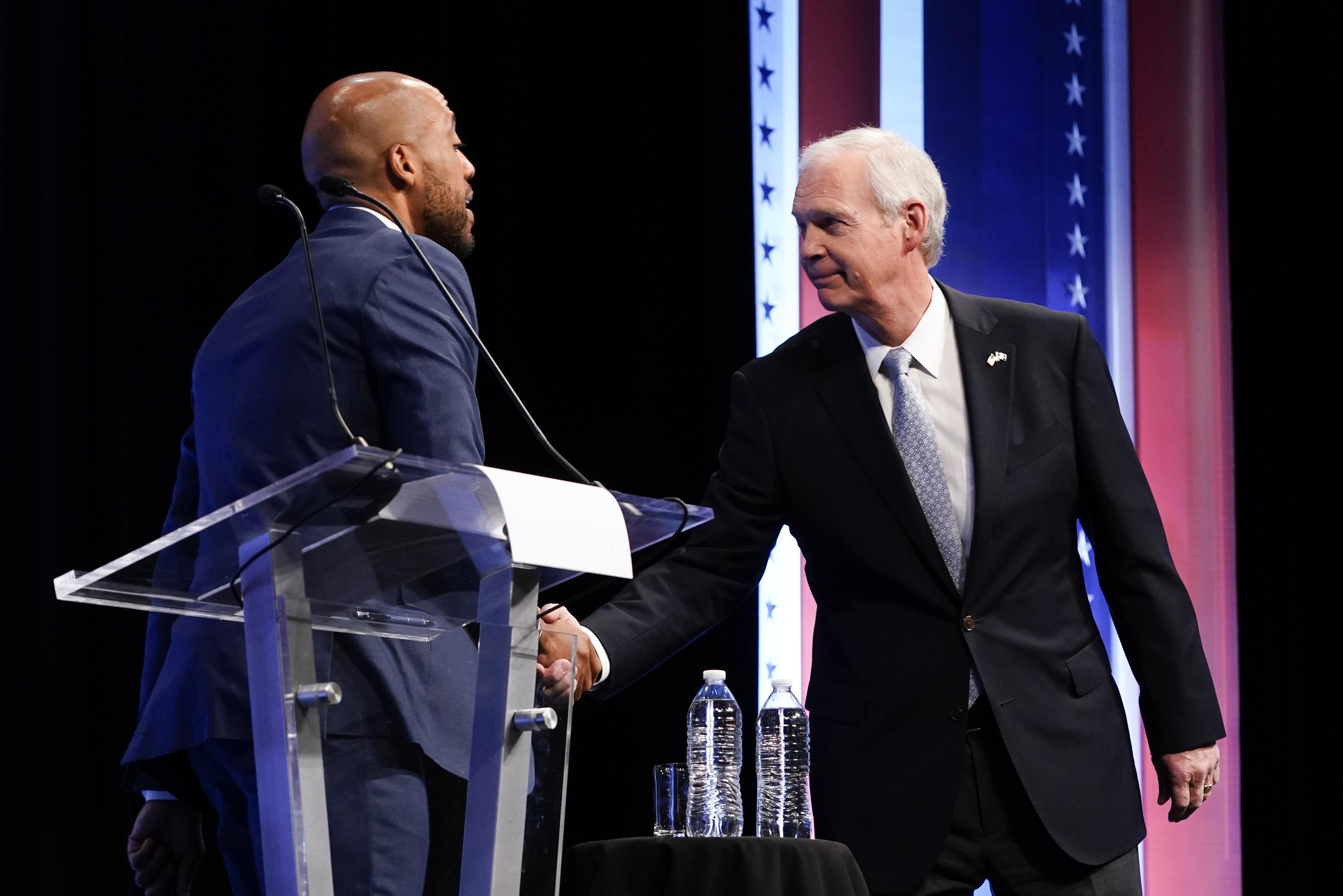 Sen. Johnson, Barnes get personal in final Wisconsin debate | AP News