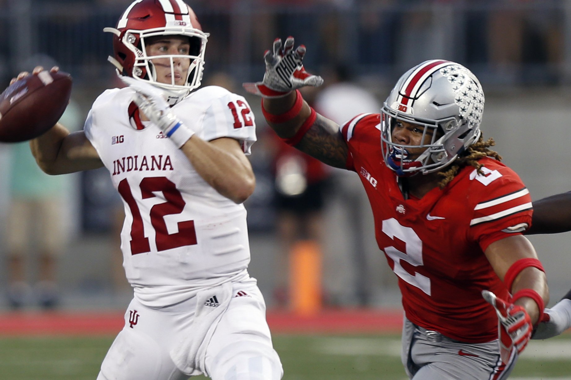 Ohio State's Young leads with his mouth, then backs it up | AP News