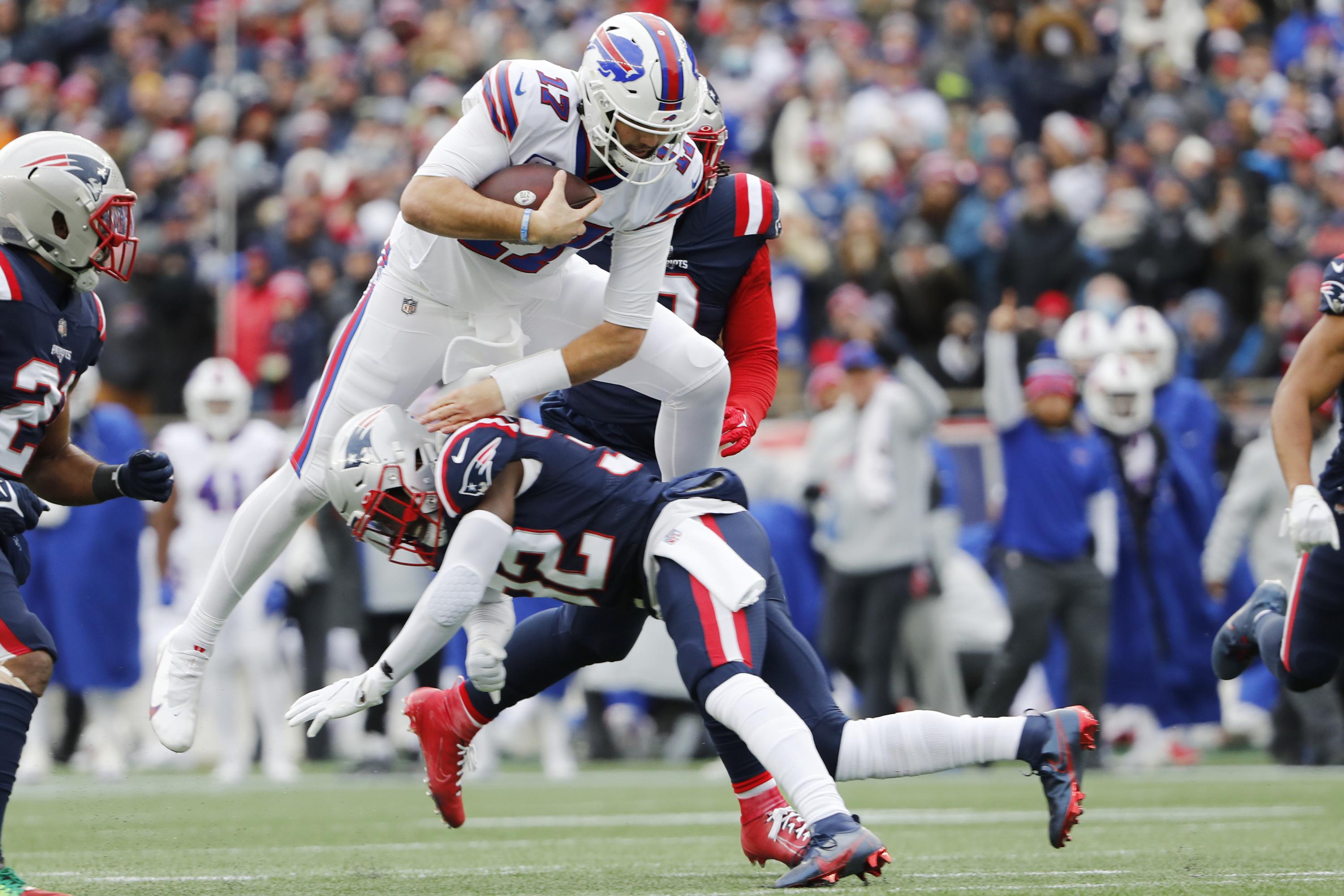 Bills vencen a Patriots con tres touchdowns de Allen | AP News