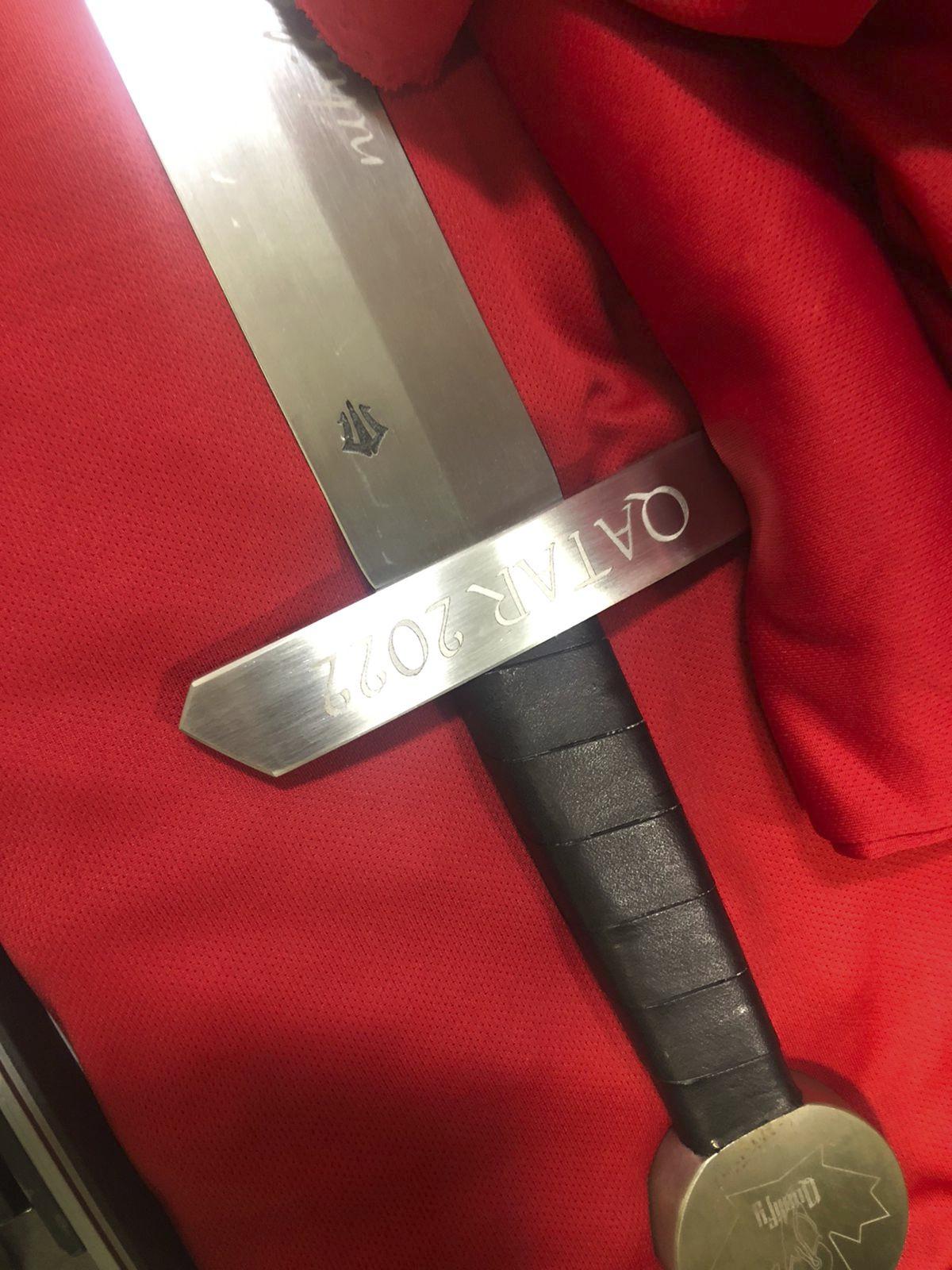 Canada soccer sword back after it was seized in Costa Rica | AP News