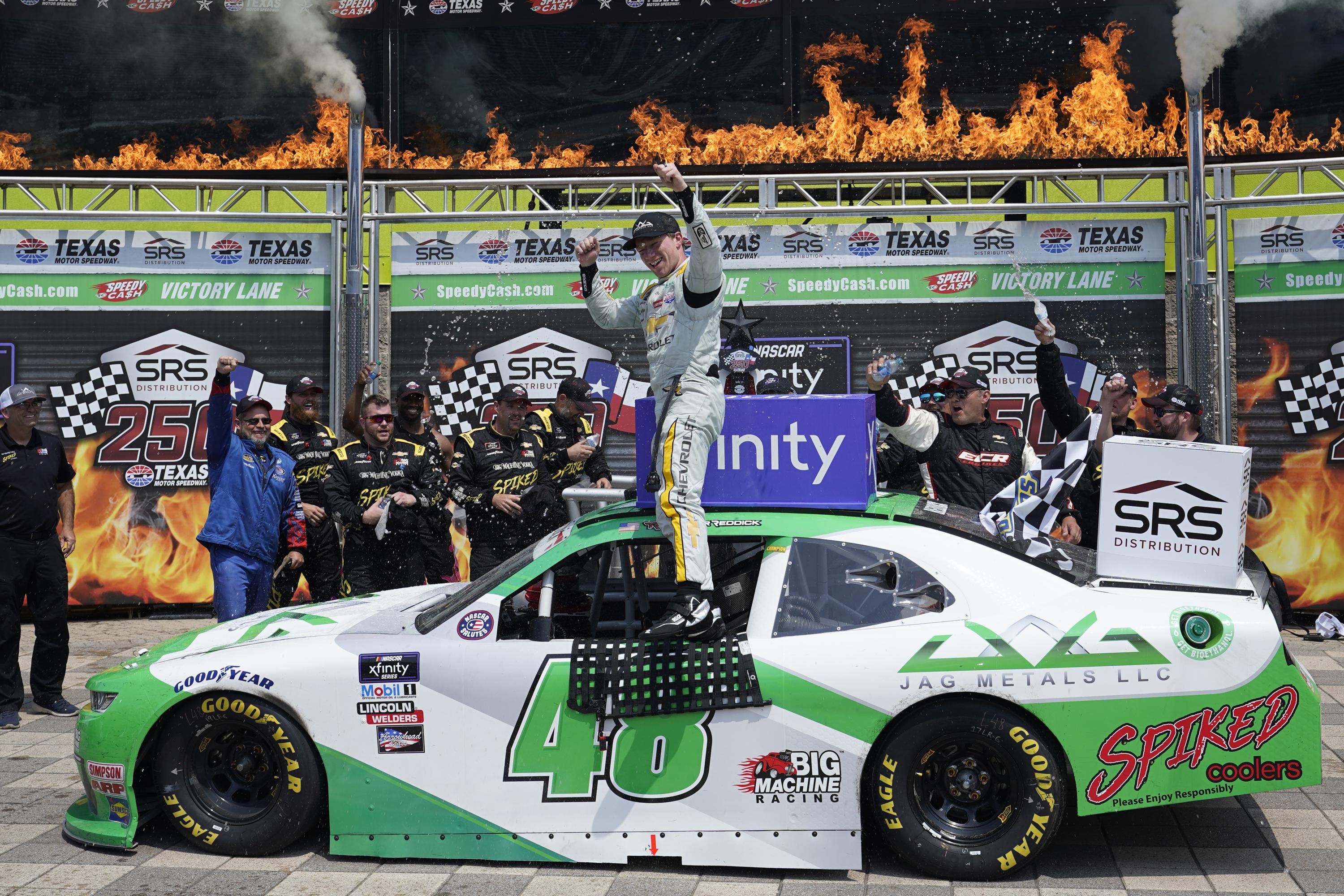 Reddick gives Big Machine Racing 1st NASCAR Xfinity victory | AP News