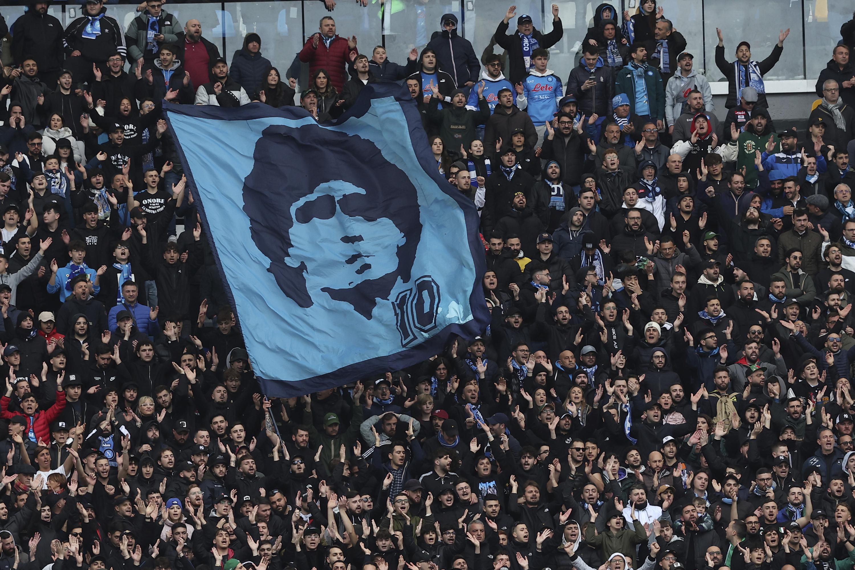 Napoli can clinch title in its stadium named after Maradona | AP News