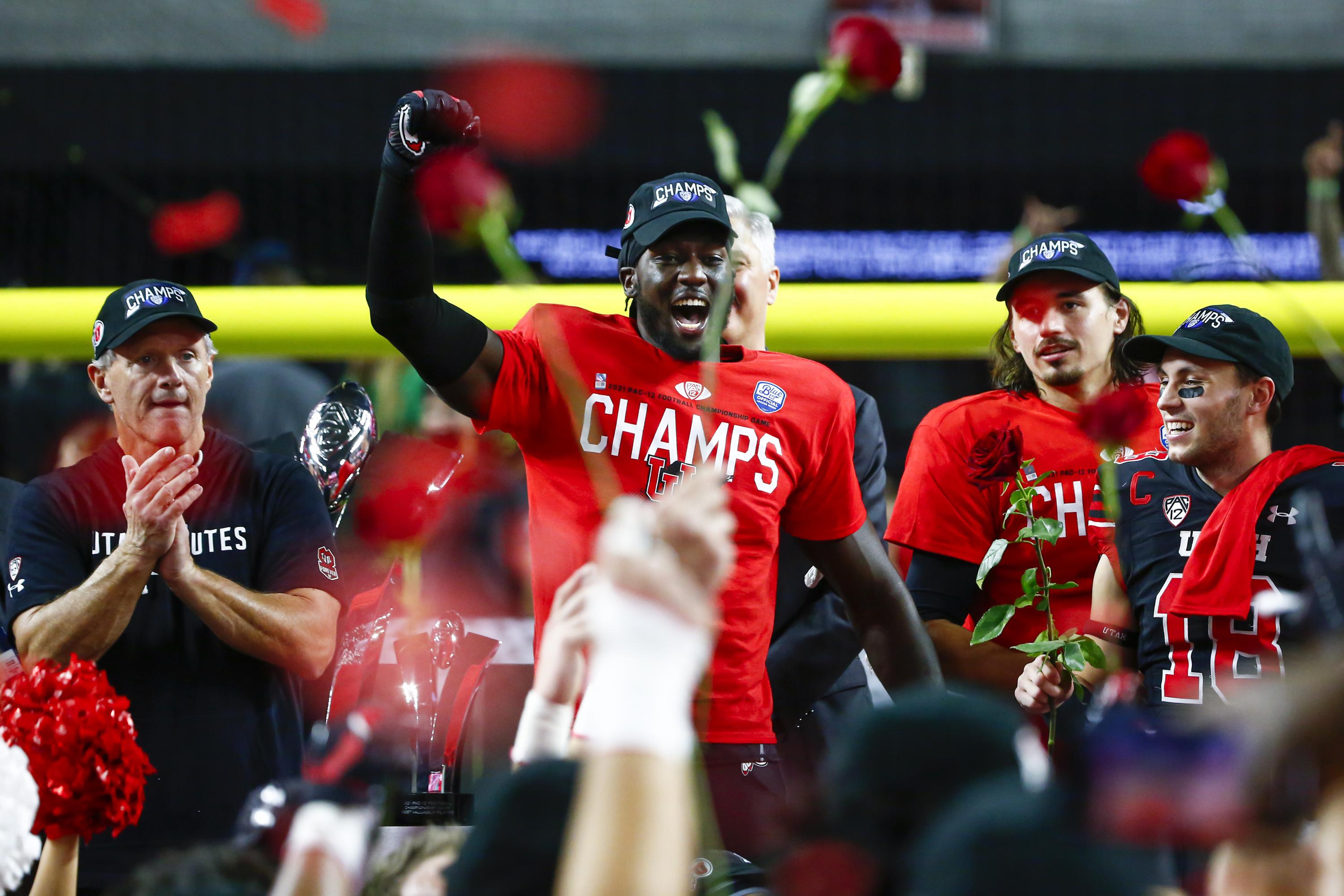 No. 14 Utah beats No. 10 Oregon 38-10 for 1st Rose Bowl bid | AP News